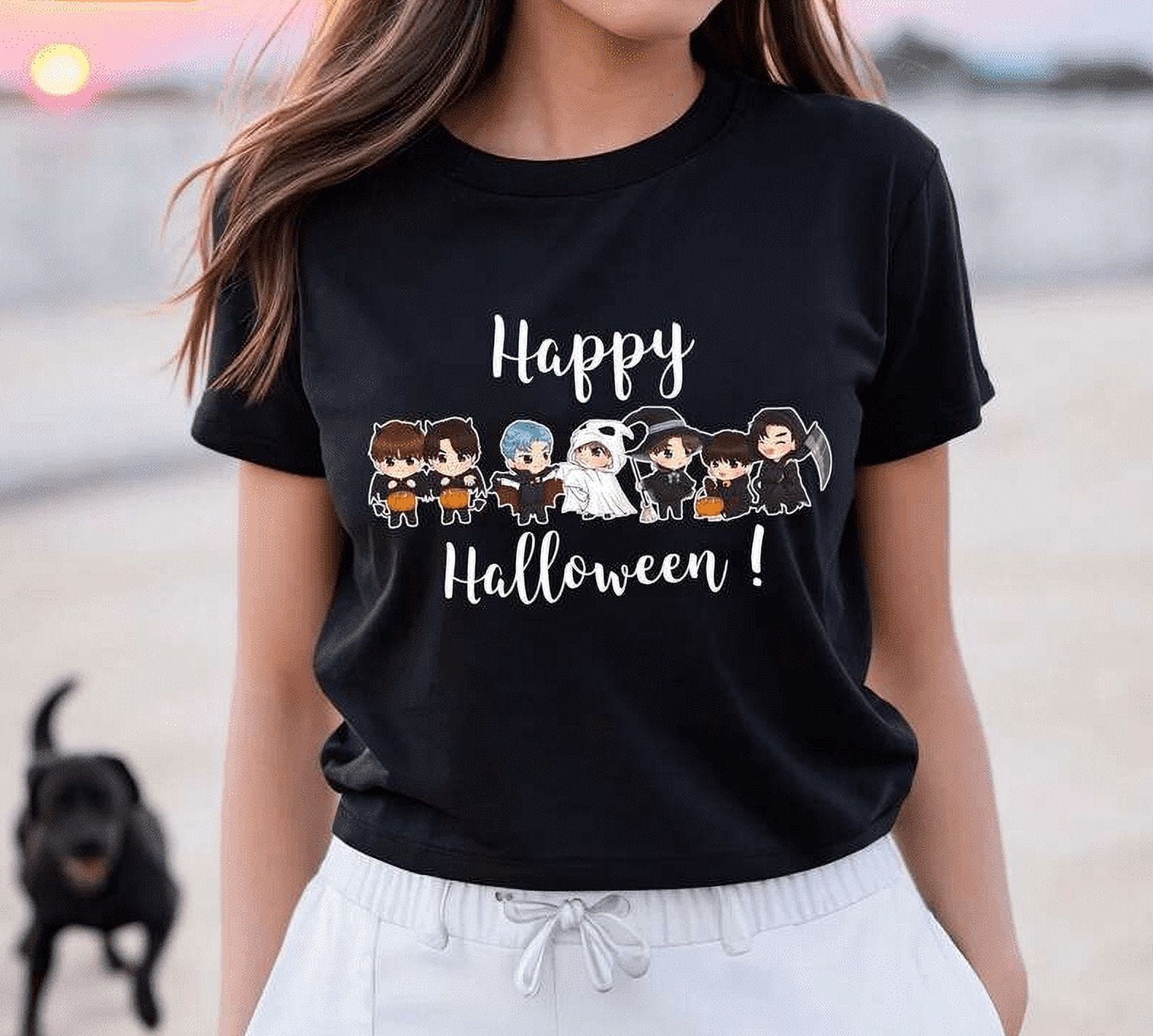 Bts Halloween T-Shirt Funny Shirt, Comfort Wear, Unsiex Tshirt Unisex ...
