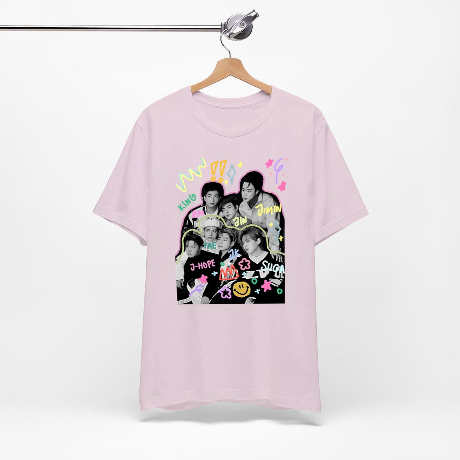Bts Vintage Retro Fanart Y2k Style Shirt, Jungkook Shirt, Agust D Shirt ...