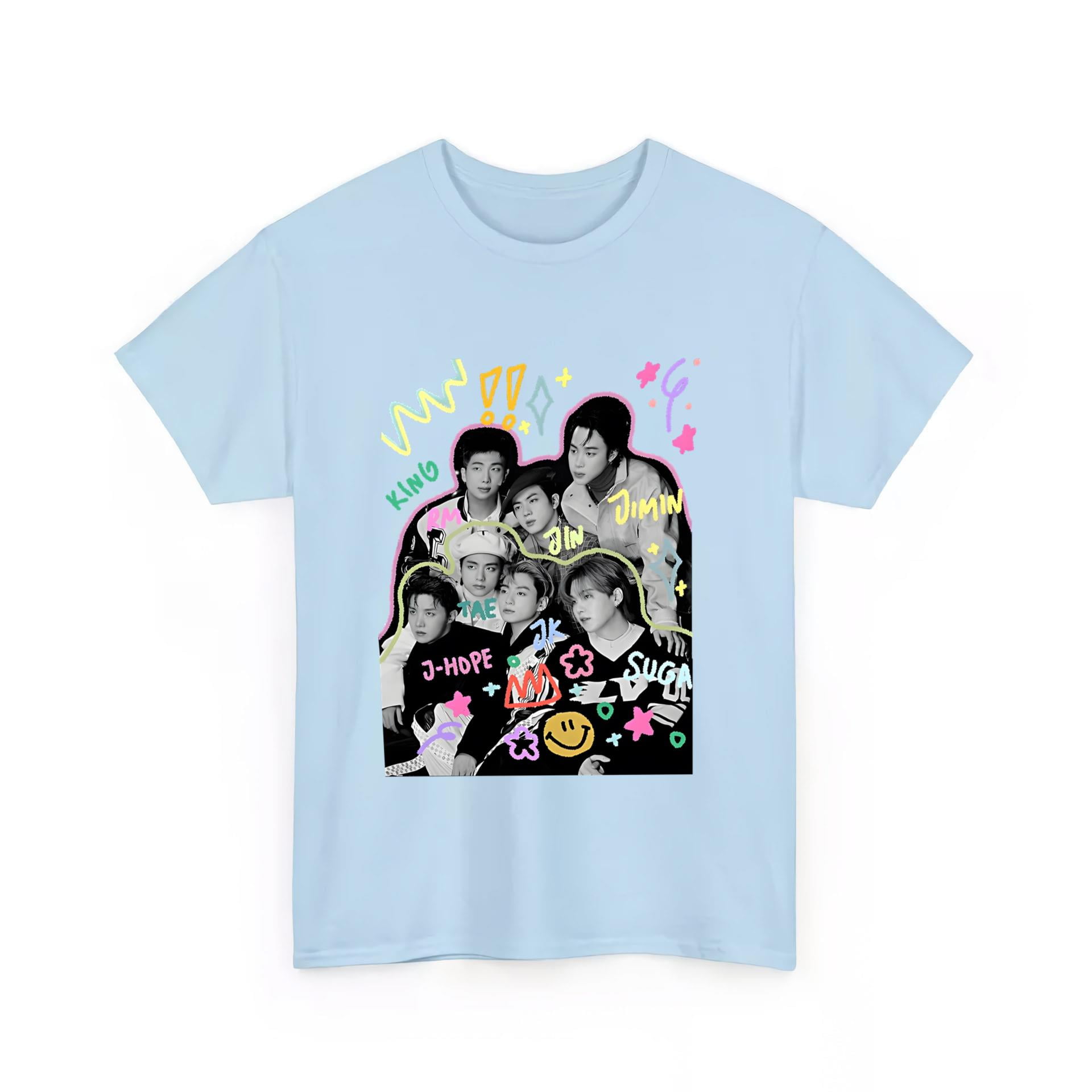 Bts Vintage Retro Fanart Y2k Style Shirt, Jungkook Shirt, Agust D Shirt ...