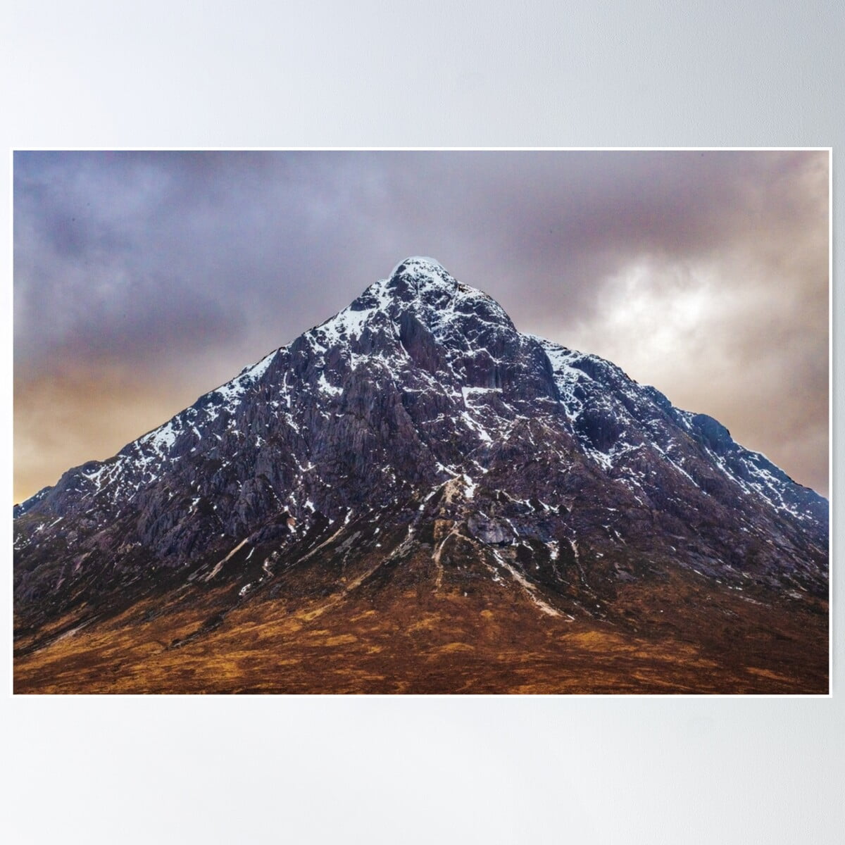Buachaille Etive Mòr, The Buachaille, The Buckle Poster Wall Art ...