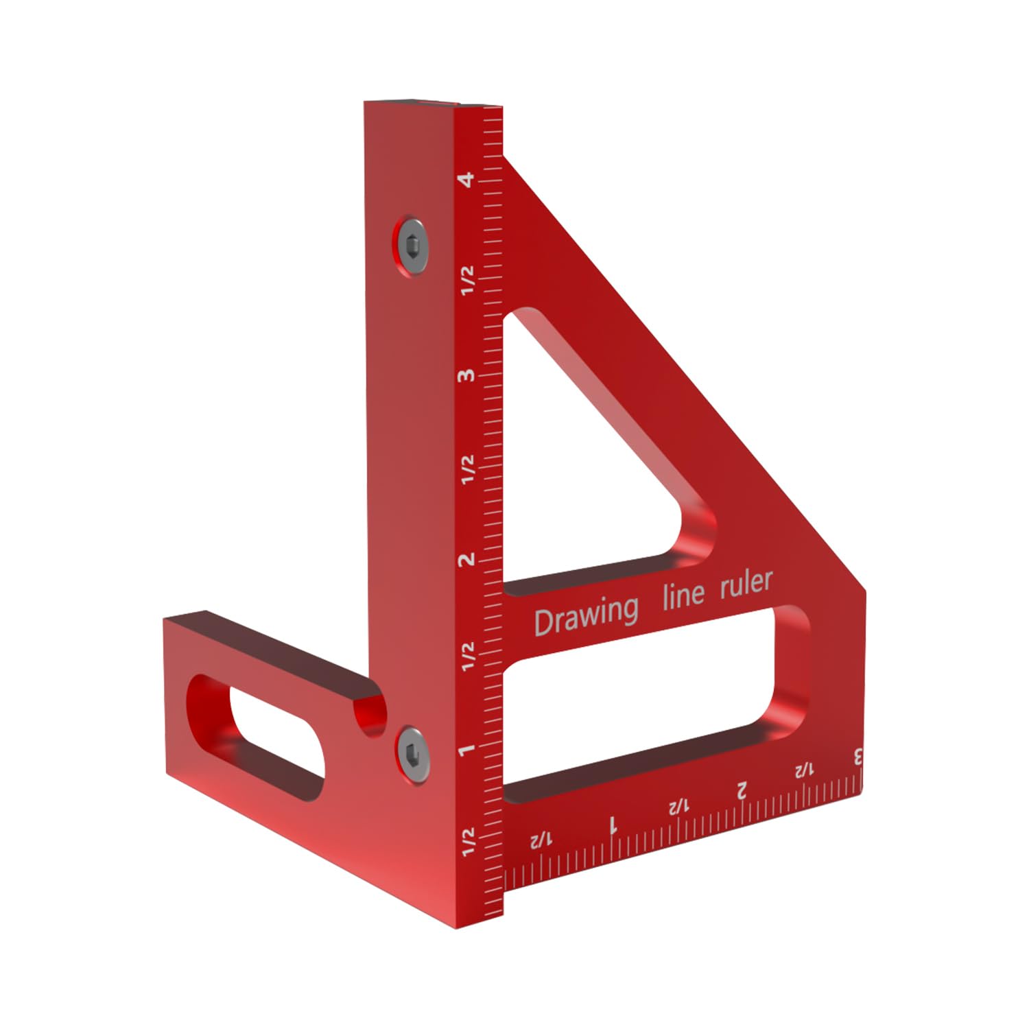 Buachois 3D Measuring Ruler, Drawing Line Ruler, Multi-Angle Square ...