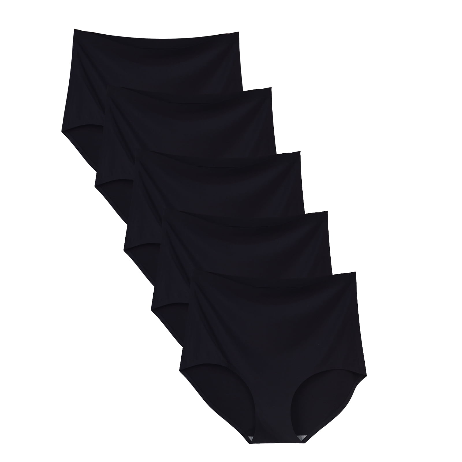 Buankoxy High Waisted Seamless Underwear for Women, Breathable, Tummy ...