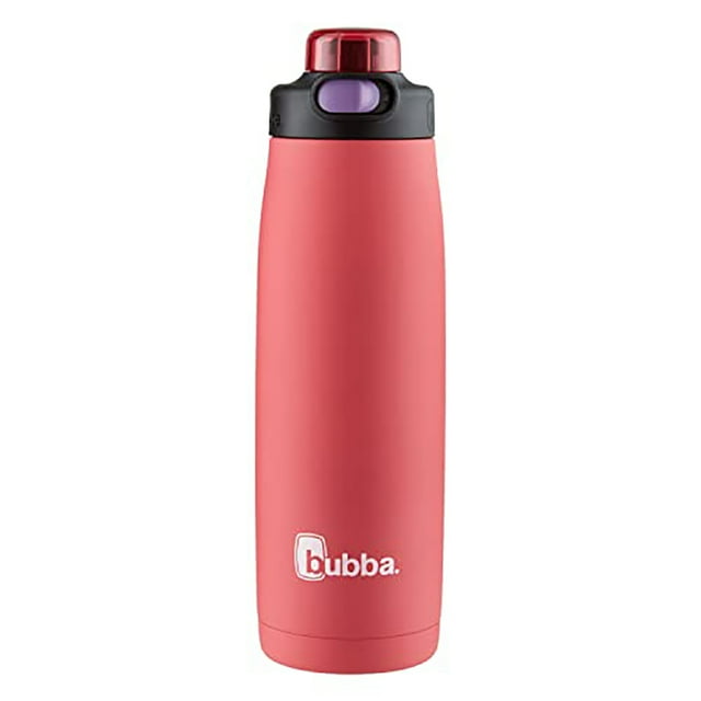 Bubba 24 oz. Radiant Stainless Steel Rubberized Water Bottle - Electric Berry - Walmart.com