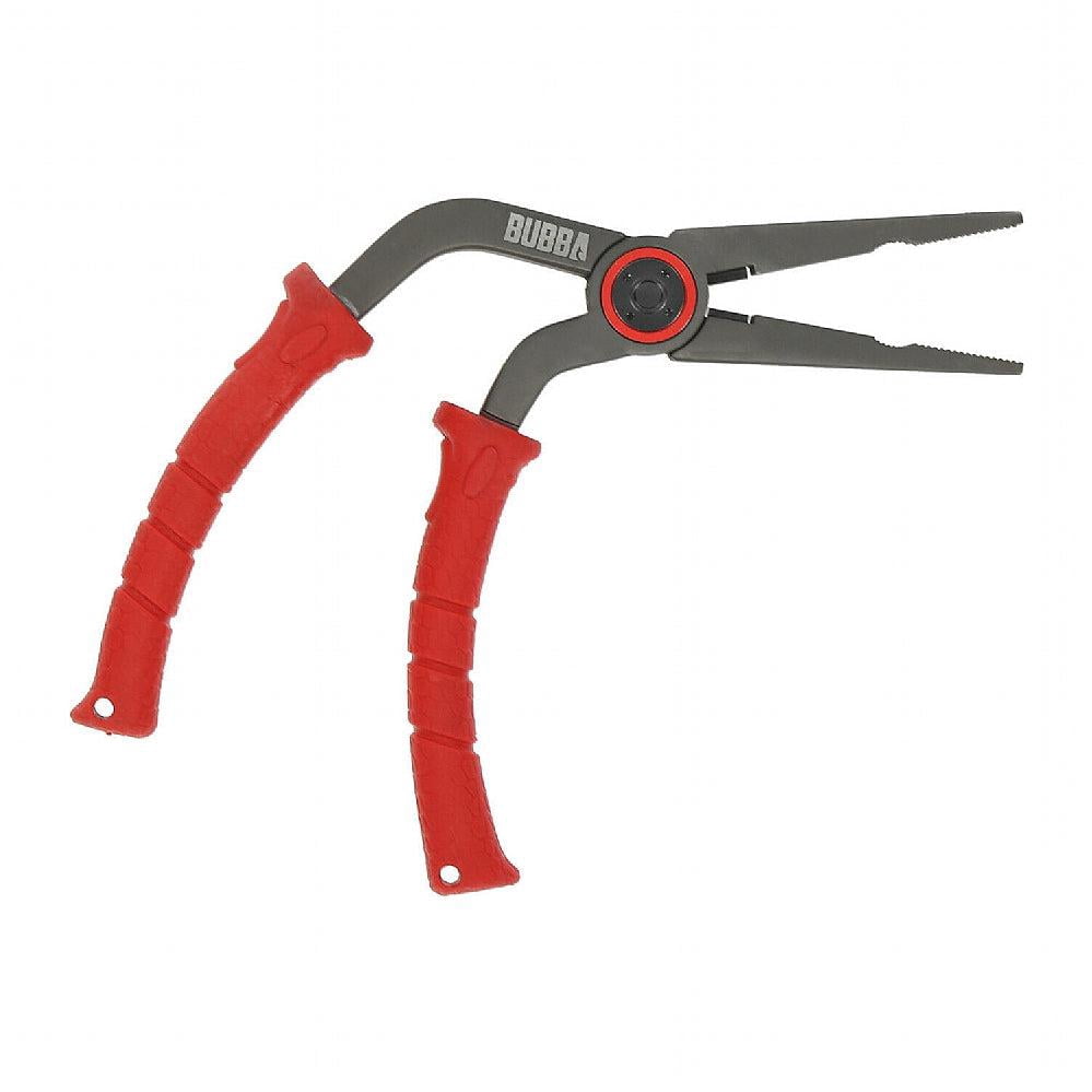 Bubba Pistol Grip Pliers 8.5" Stainless Steel Polymer Handle Red ...