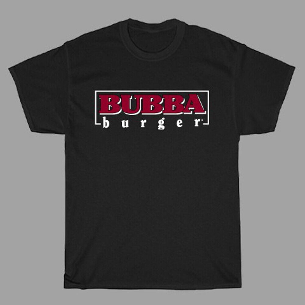 Bubba Burger Men's Black T-Shirt Size S to 3XL - Walmart.com