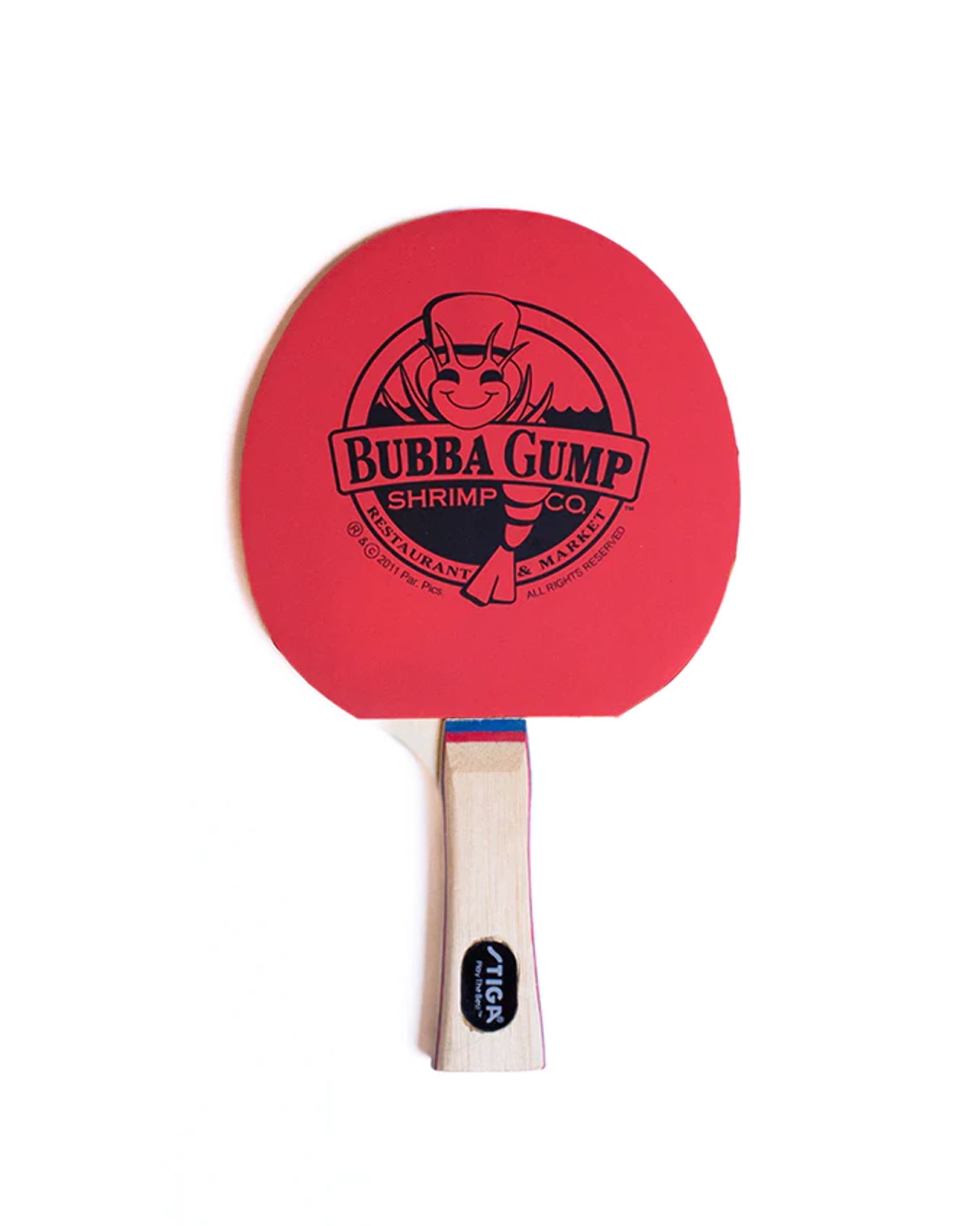 Bubba Gump Collectors Stigga Tournament-Grade Ping Pong Paddle with ...