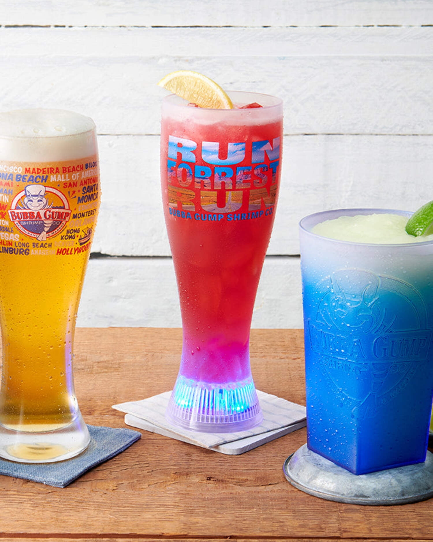 Bubba Gump | Run Forrest Run | Projector Glass - FINAL SALE - Walmart.com