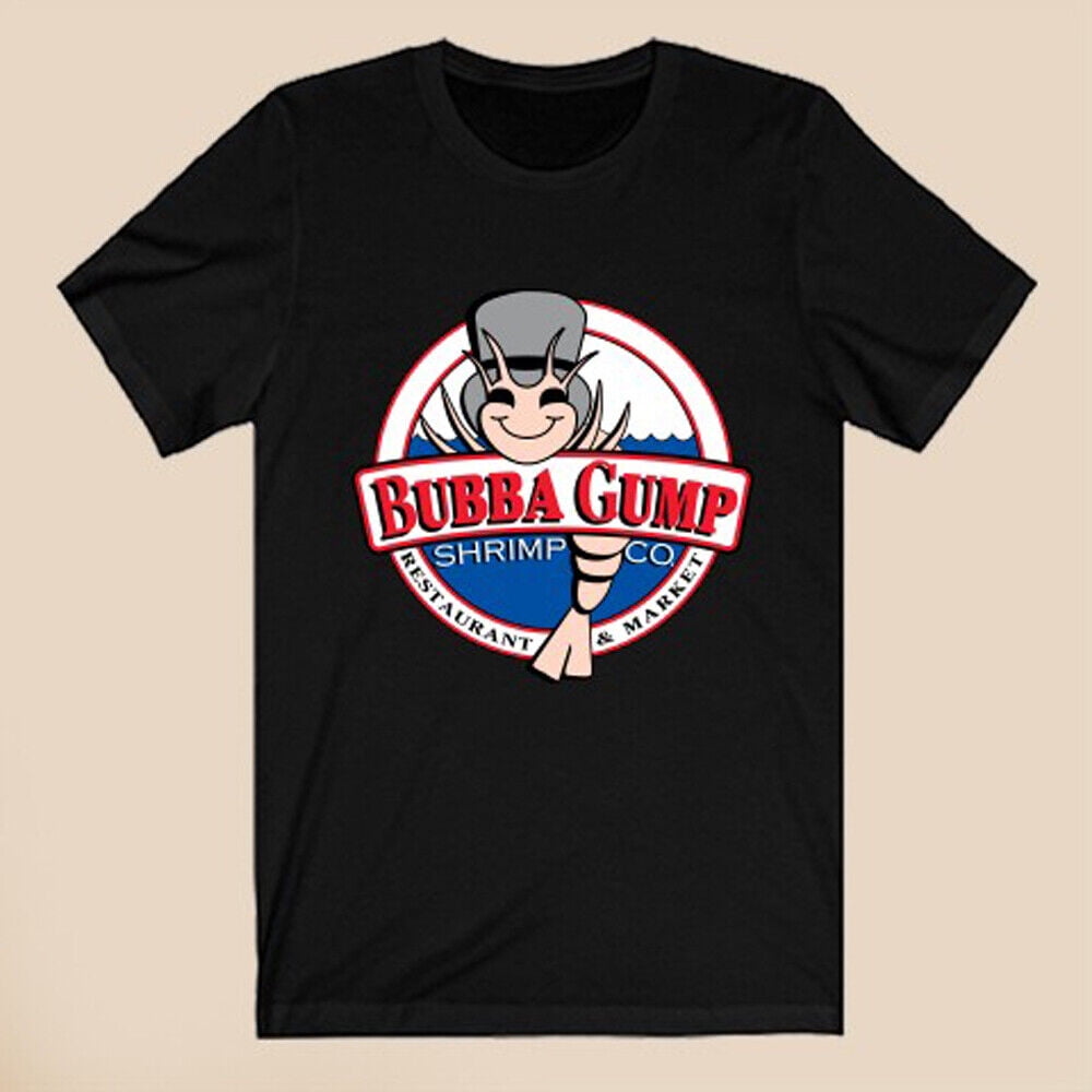 Bubba Gump Shrimp Co Men's Black T-Shirt Size S-3XL - Walmart.com