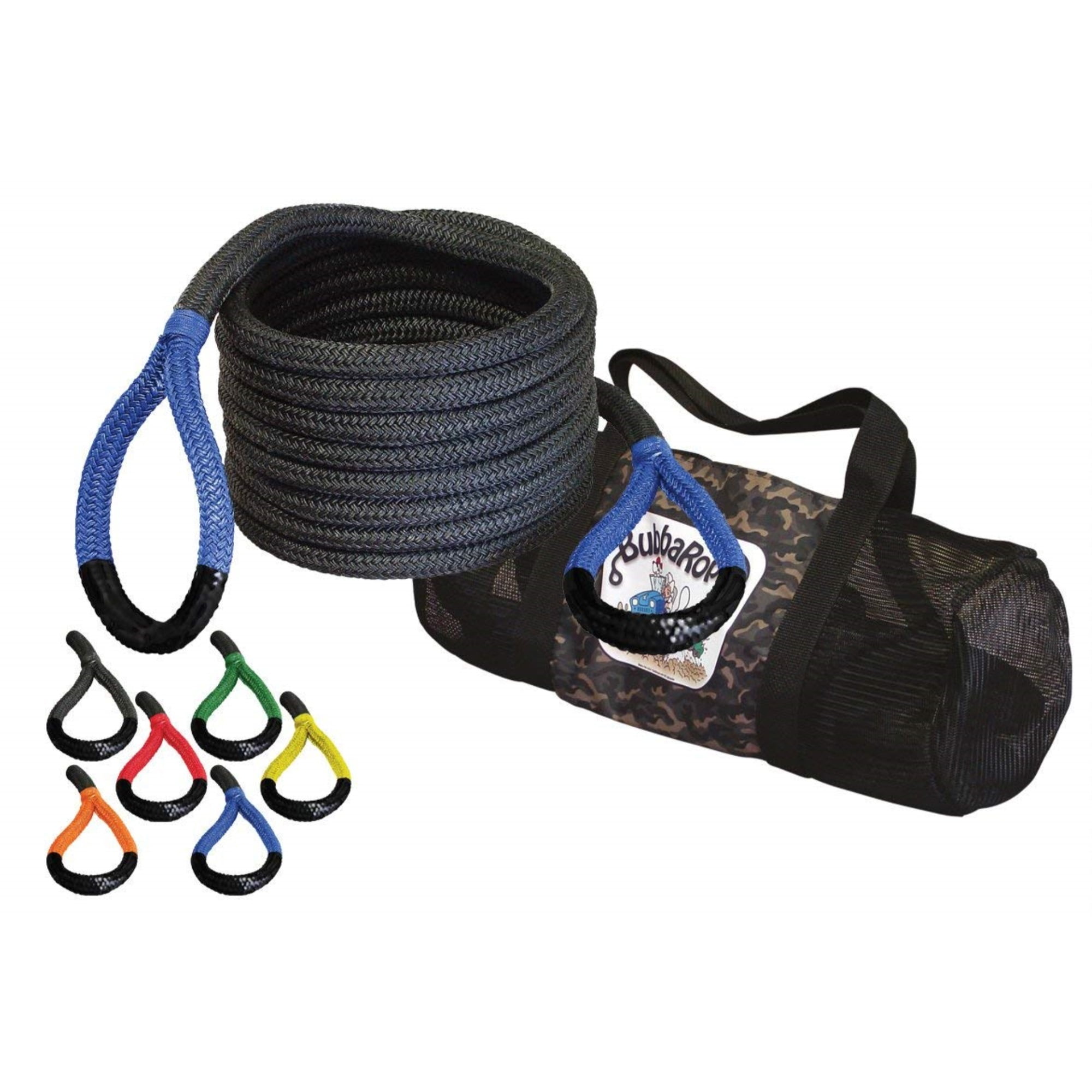 Bubba Rope Bubba Recovery Rope 7/8" x 20' in Red 176660RDG Tow Strap ...