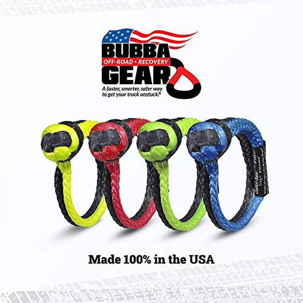 Bubba Rope Gator-Jaw PRO Synthetic Shackle, 7/16” – Heavy-Duty Vehicle ...