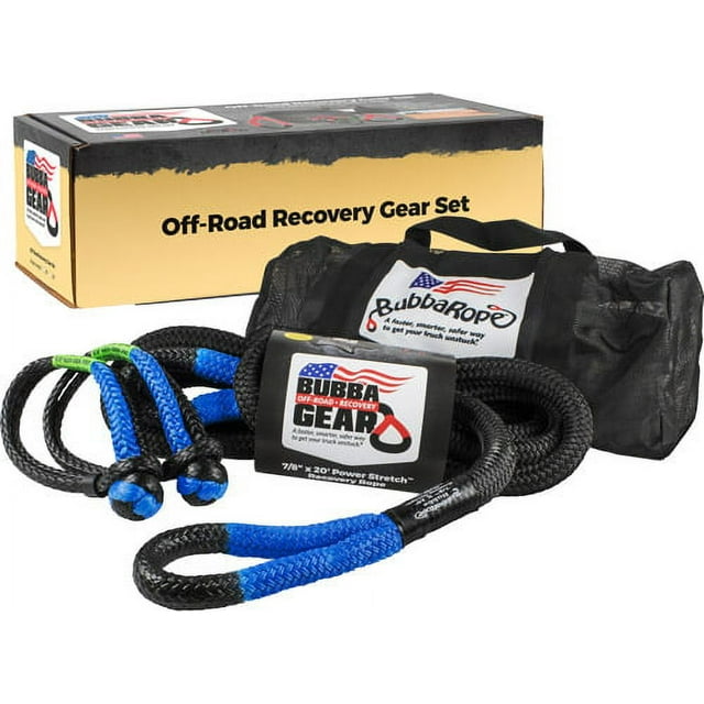 Bubba Rope Truck Gear Set 7/8" - X20' Rope W/2 Gator Shackles - Walmart.com