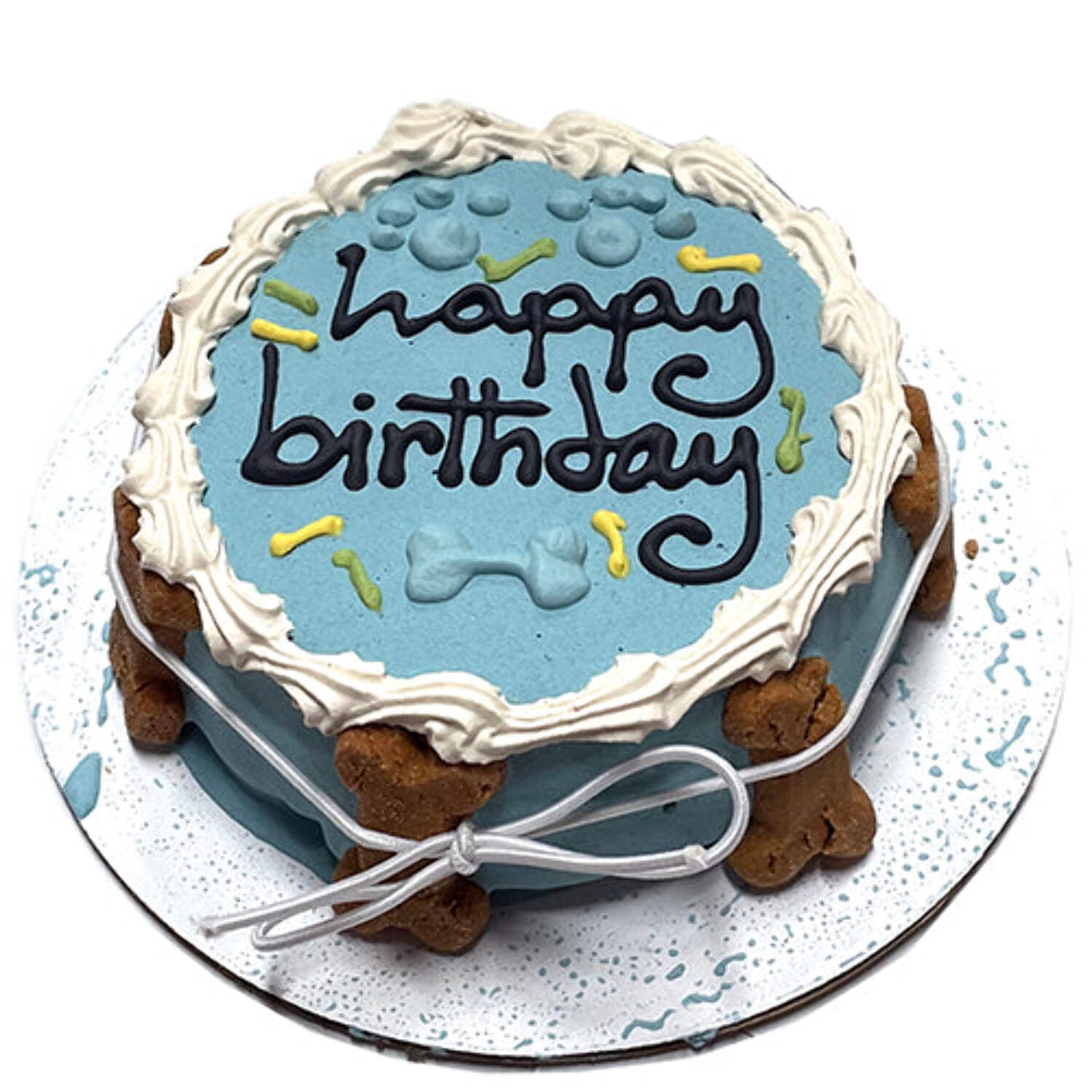 Bubba Rose Biscuit ssblue Birthday Cake Shelf Stable - Blue - Walmart.com