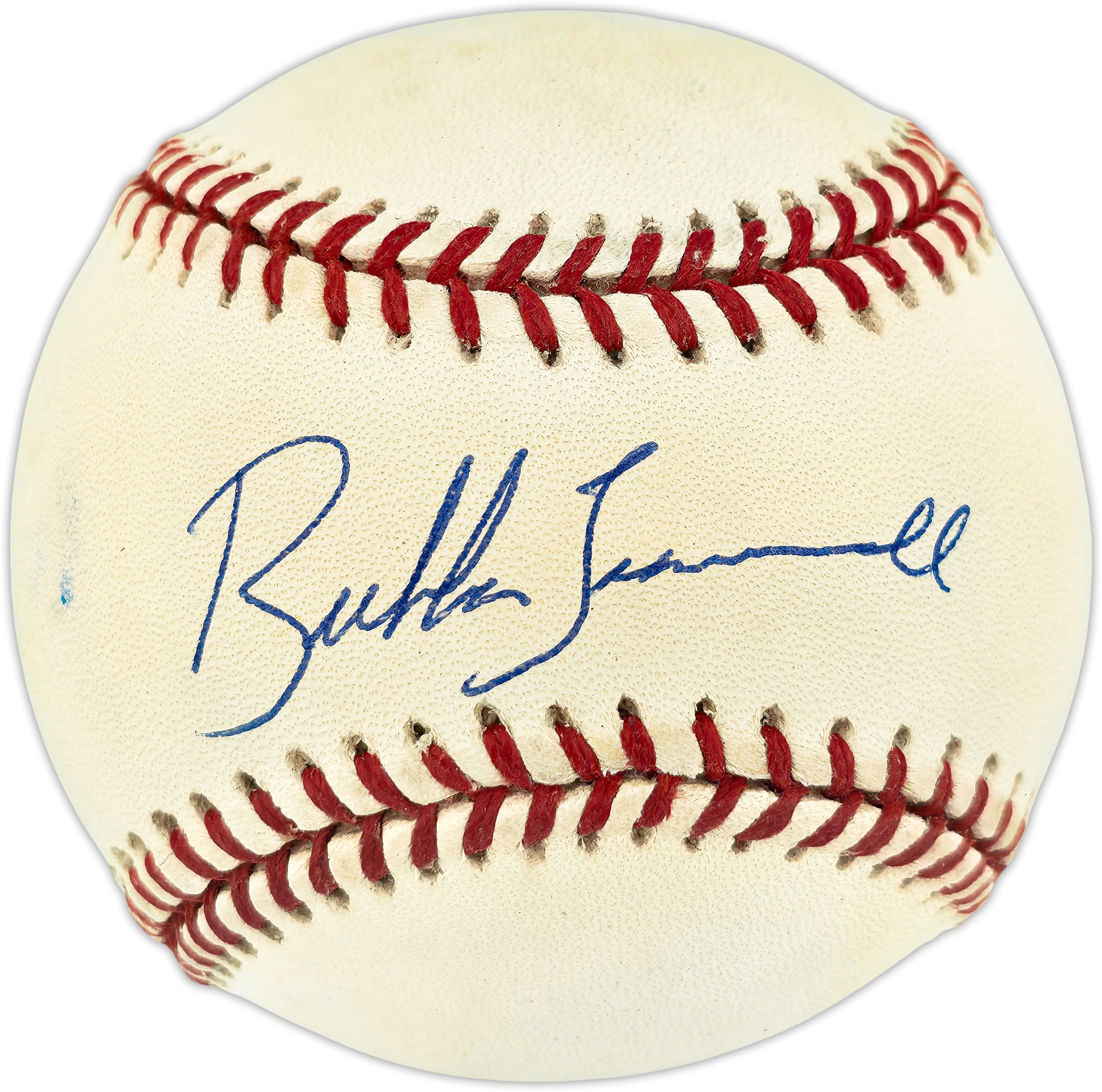 Bubba Trammell Autographed Official AL Baseball Detroit Tigers Beckett ...