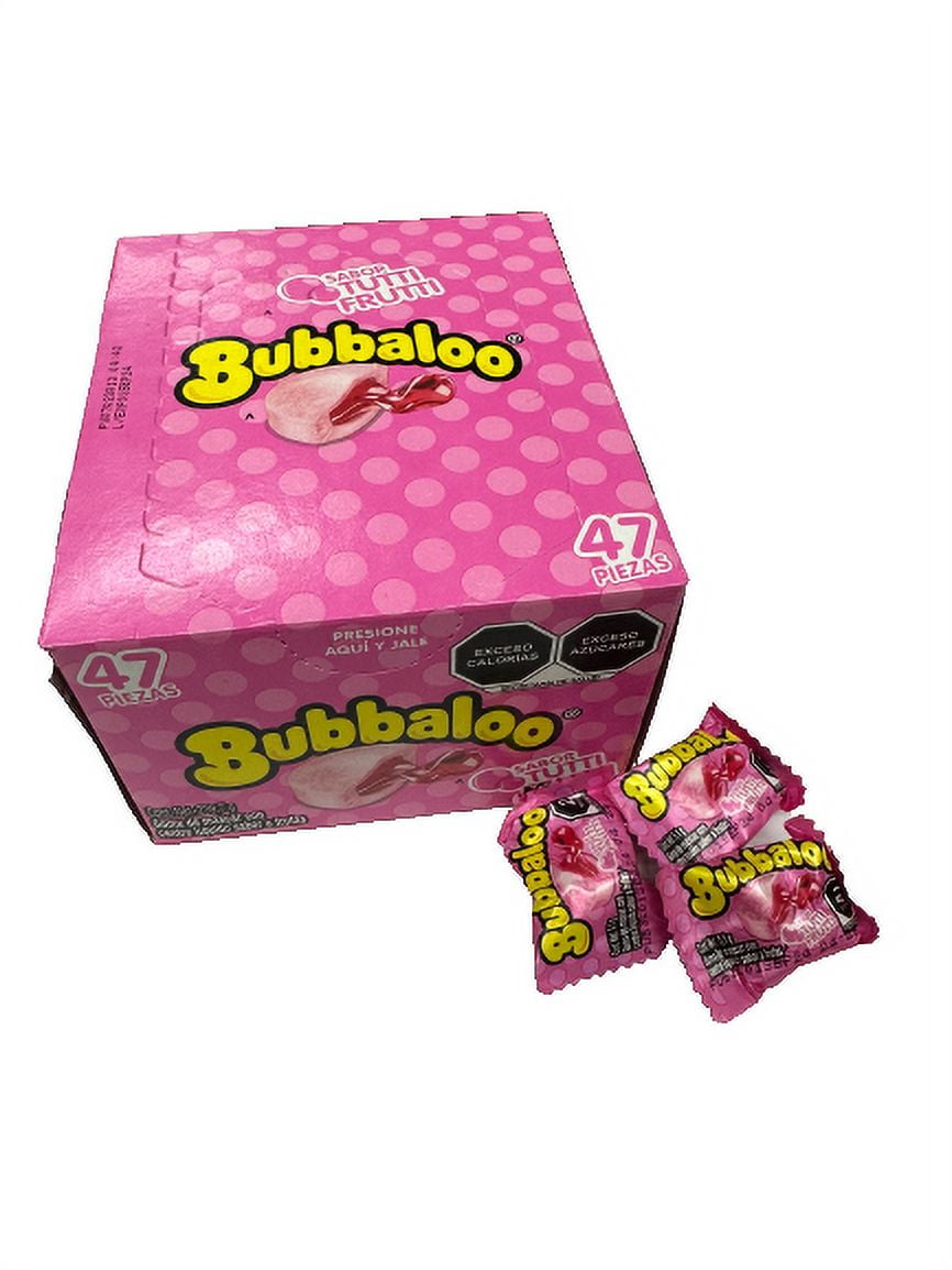 Bubbaloo Tutti Frutti Chewing Gum - Walmart.com