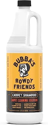 Bubbas Carpet Cleaner Solution for Shampoo Machine - Best Deep Cleaning ...