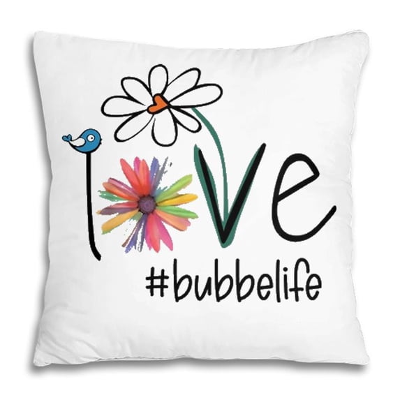 Bubbe Grandma Gift Idea Bubbe Life Pillow - Walmart.com