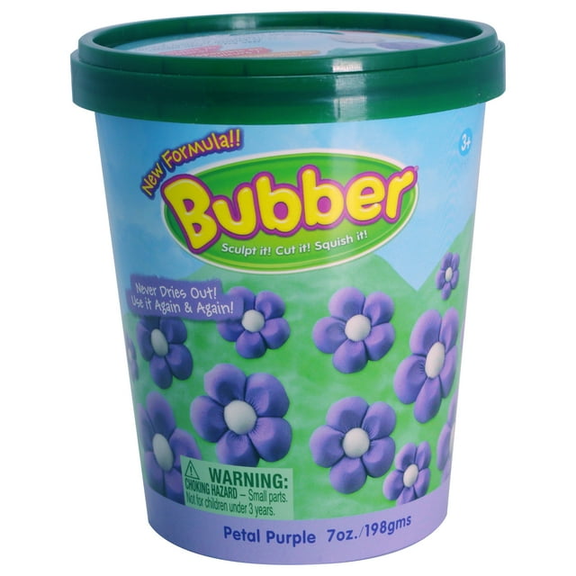 Bubber® Sculpting Dough, 7 oz. Bucket, Purple - Walmart.com