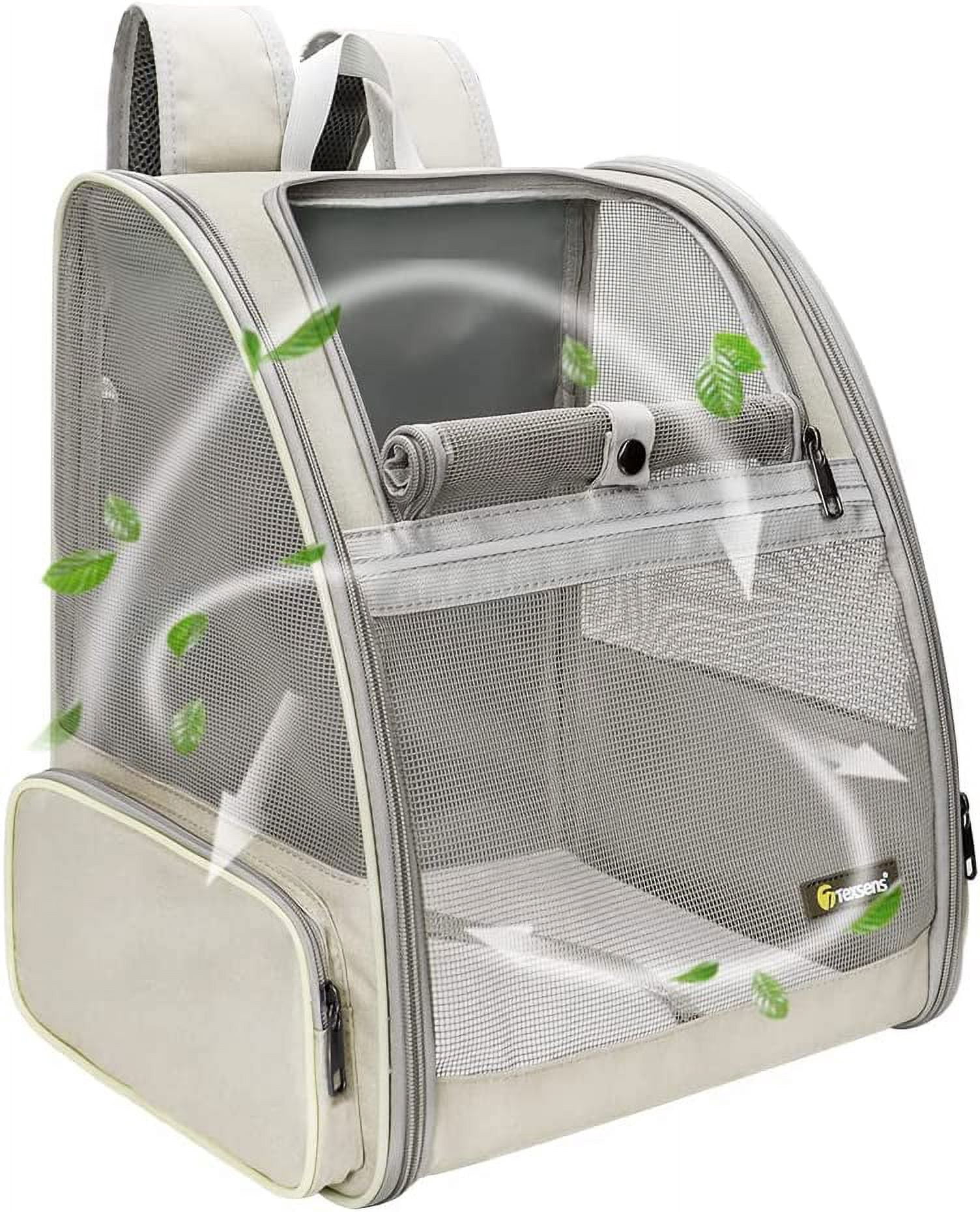 Bubble Backpack Pet Carriers for Cats and Dogs (Black) - Walmart.com