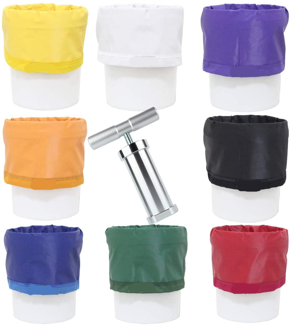 Bubble Bags 5gallon 8 bags Essense Extractor Kit Filtration Bags kit ...