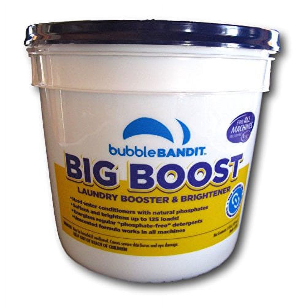 Bubble Bandit BIG BOOST Hard Water Laundry Brightener With Natural ...