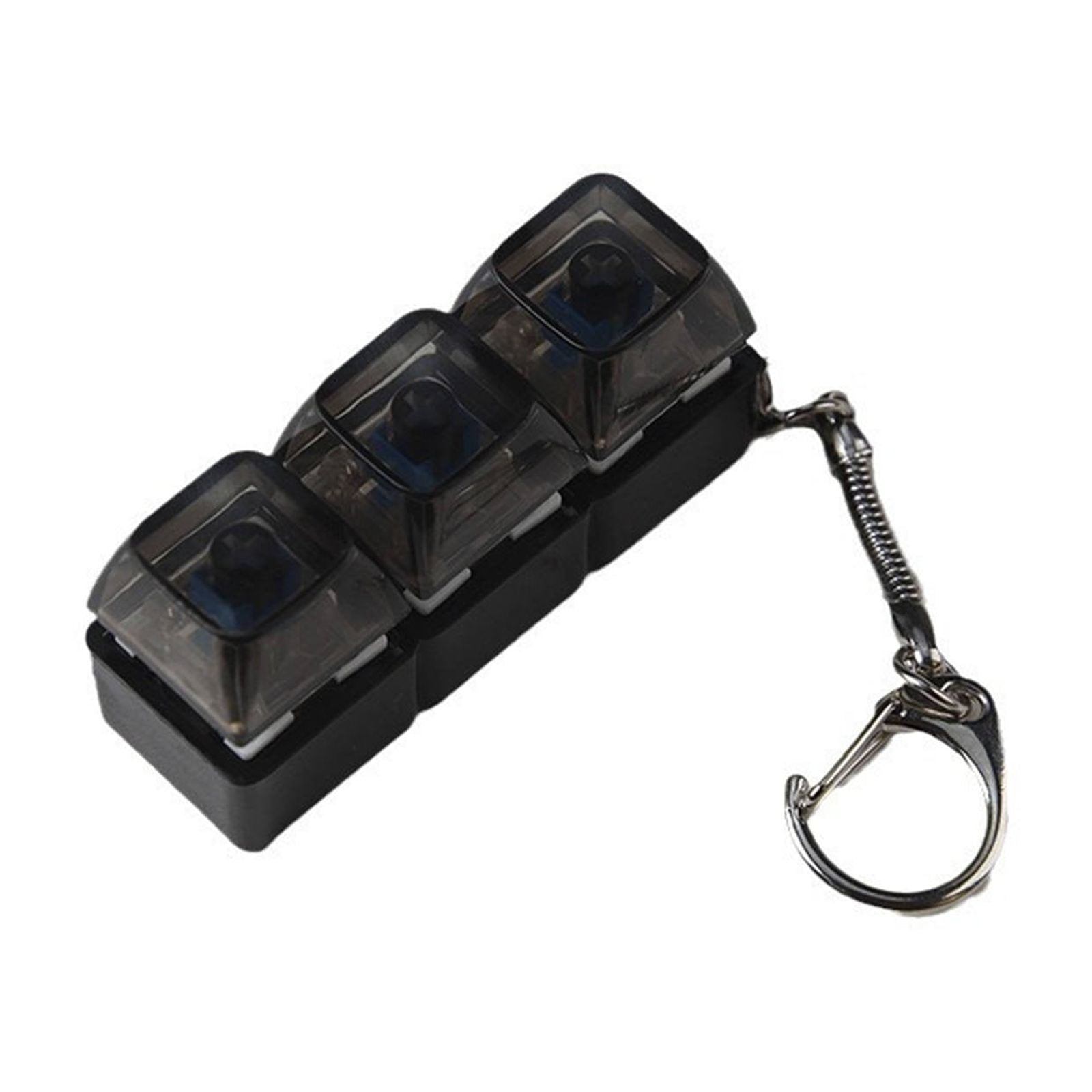 Bubble Base Four Button Clicky Mechanical Toy | Stim Toy Stress (Black ...