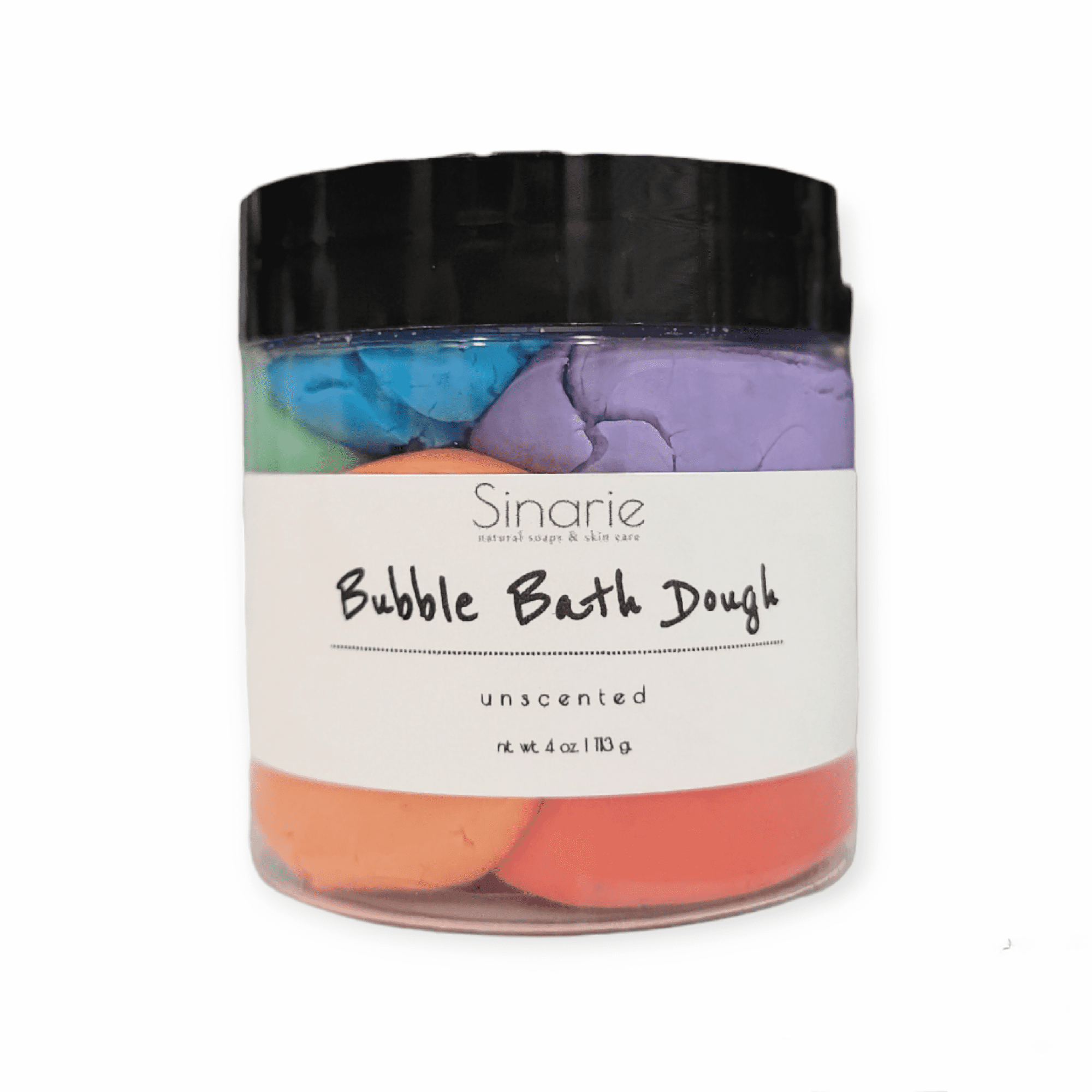 Sinarie Soaps Rainbow Bubble Bath Dough, Unscented, 4 oz - Walmart.com