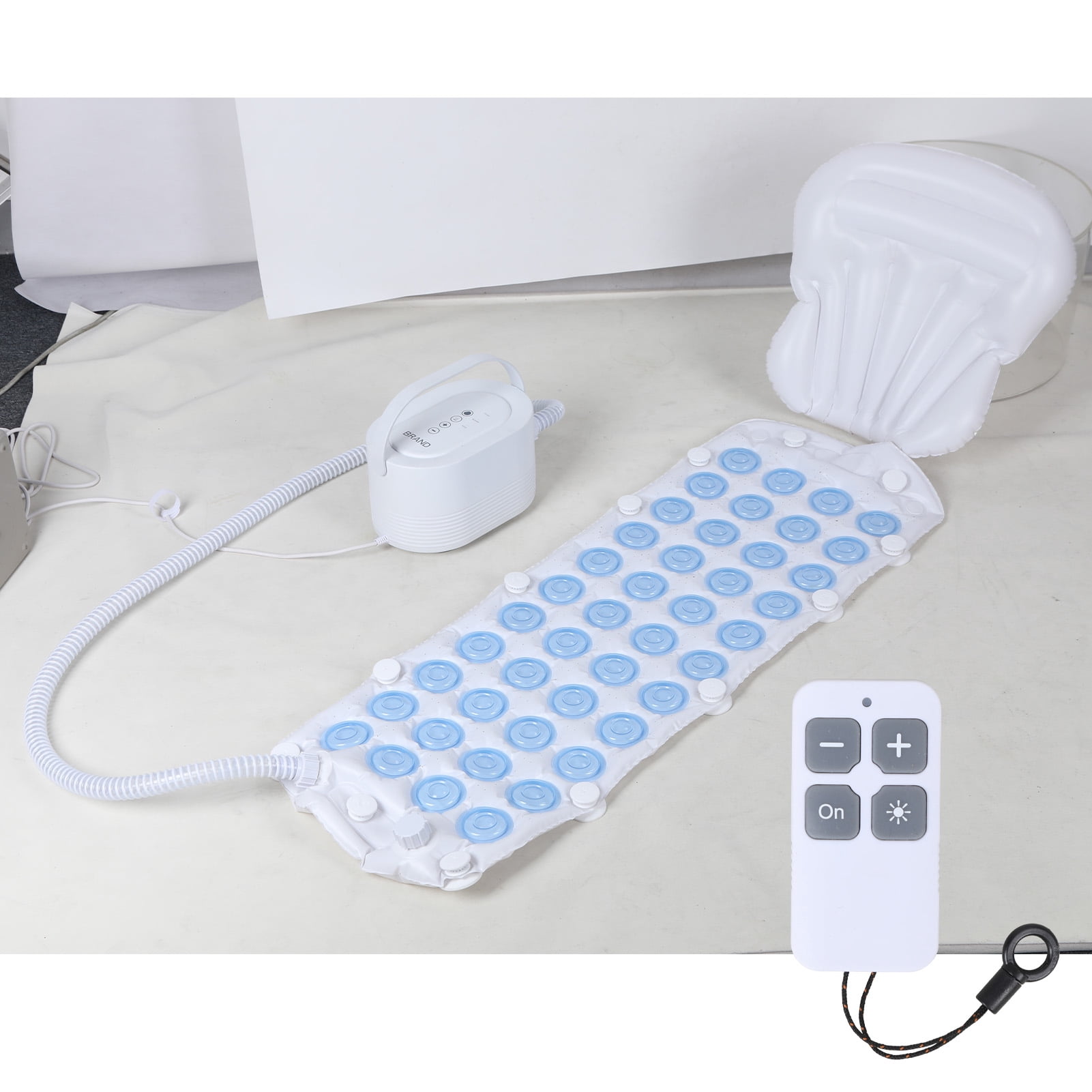 Bubble Bath Mat, Portable Bathtub Mat with Remote Control & Non-Slip ...