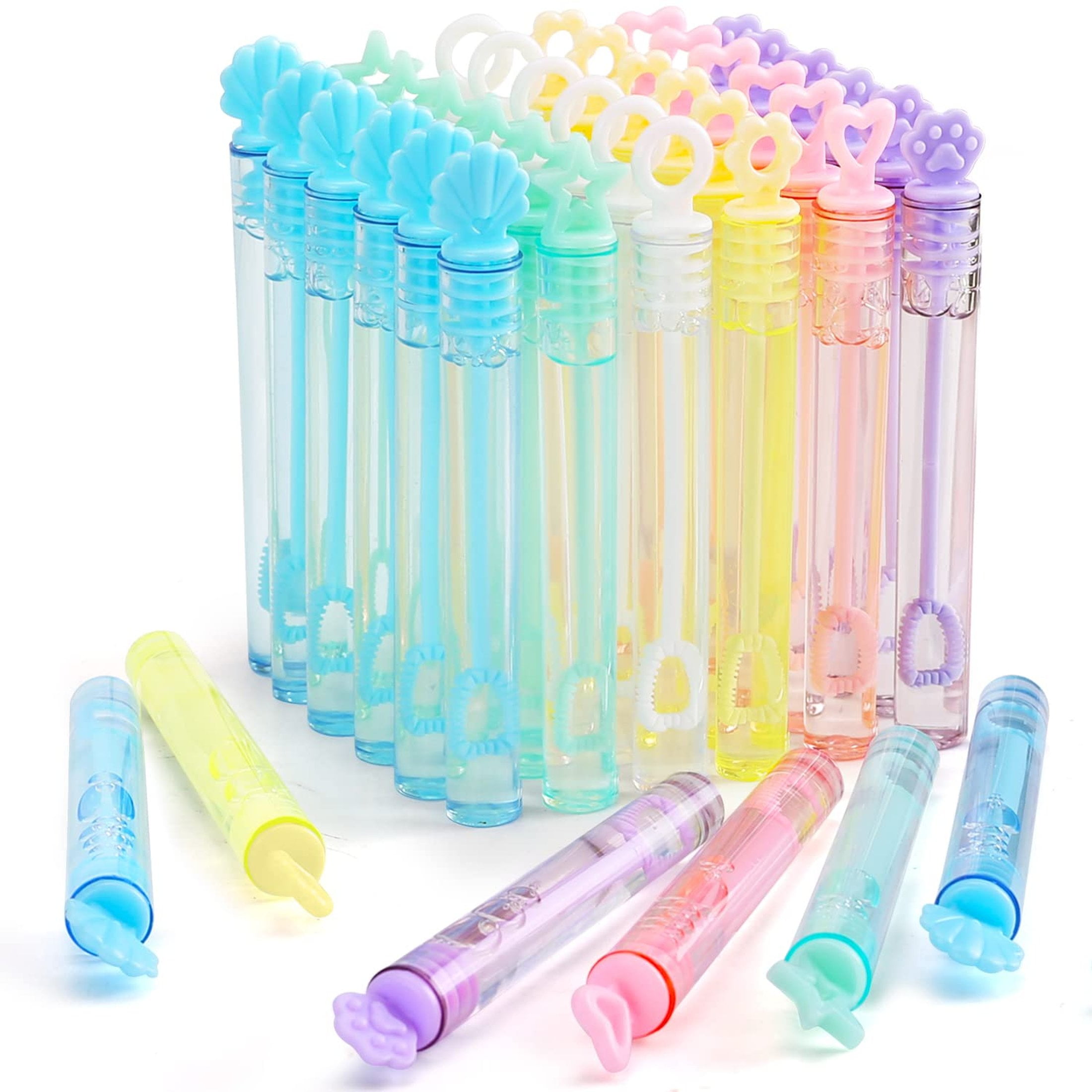 Bubble Blast Party Pack - 72 Mini Wand Assortment for Kids' Birthday ...