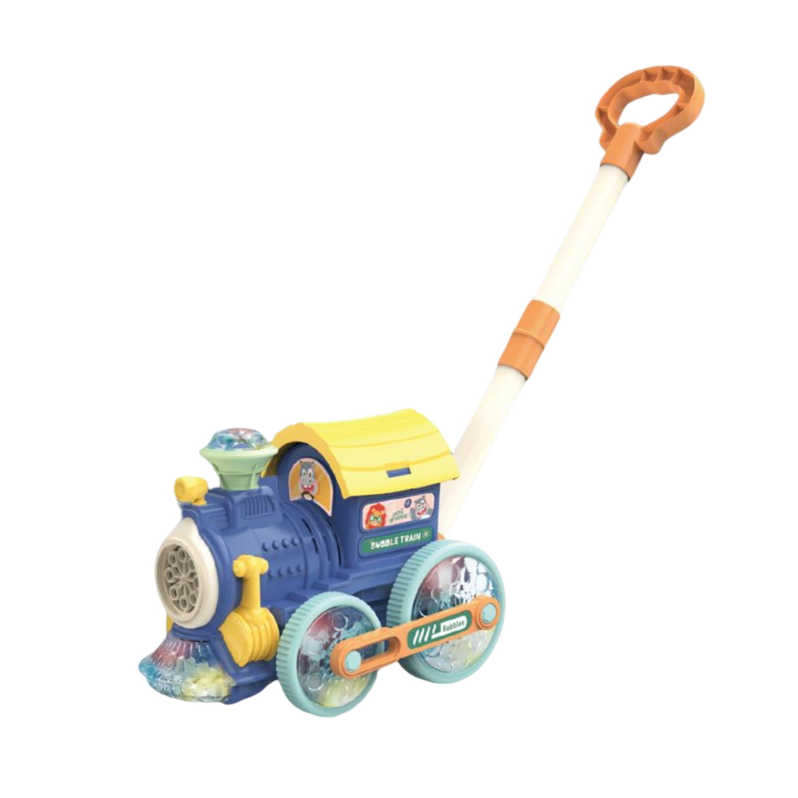 Bubble Blowing Toy Train Battery Powered Bubbles Locomotive Engine Car ...