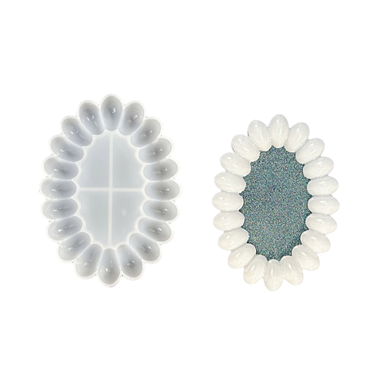 Bubble Coaster Mold Round Plaster Silicone Mold Handmade Storage Tray ...