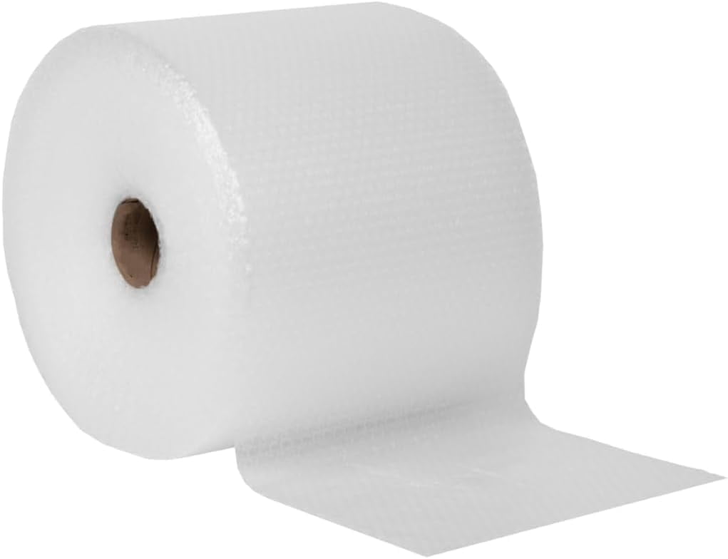 Bubble Cushion Wrap Roll 12 Inch x 175 Feet Total 3/16 Small Bubbles ...