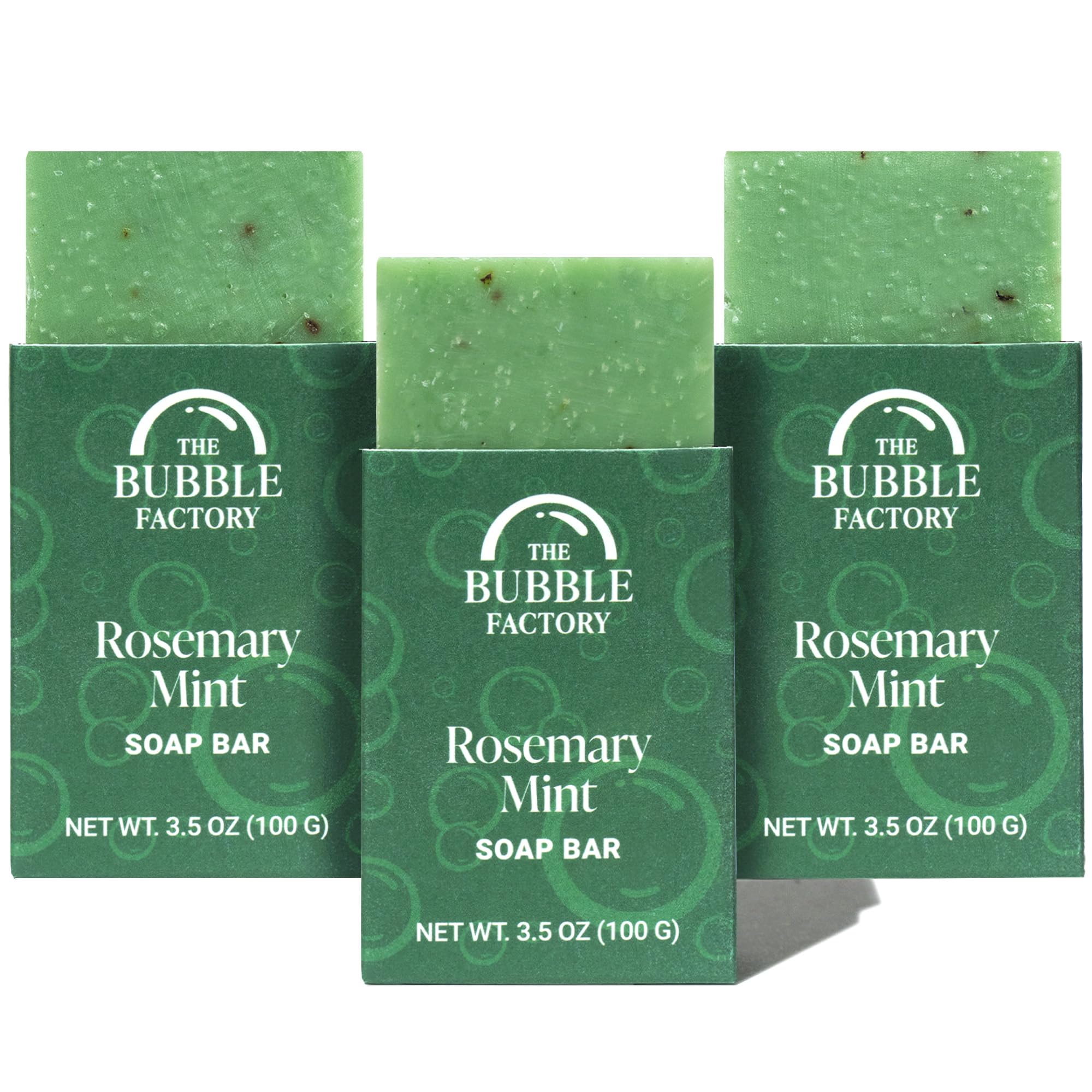 The Bubble Factory Handmade XEF1 Natural Bath & Body Soap Bar, Vegan ...