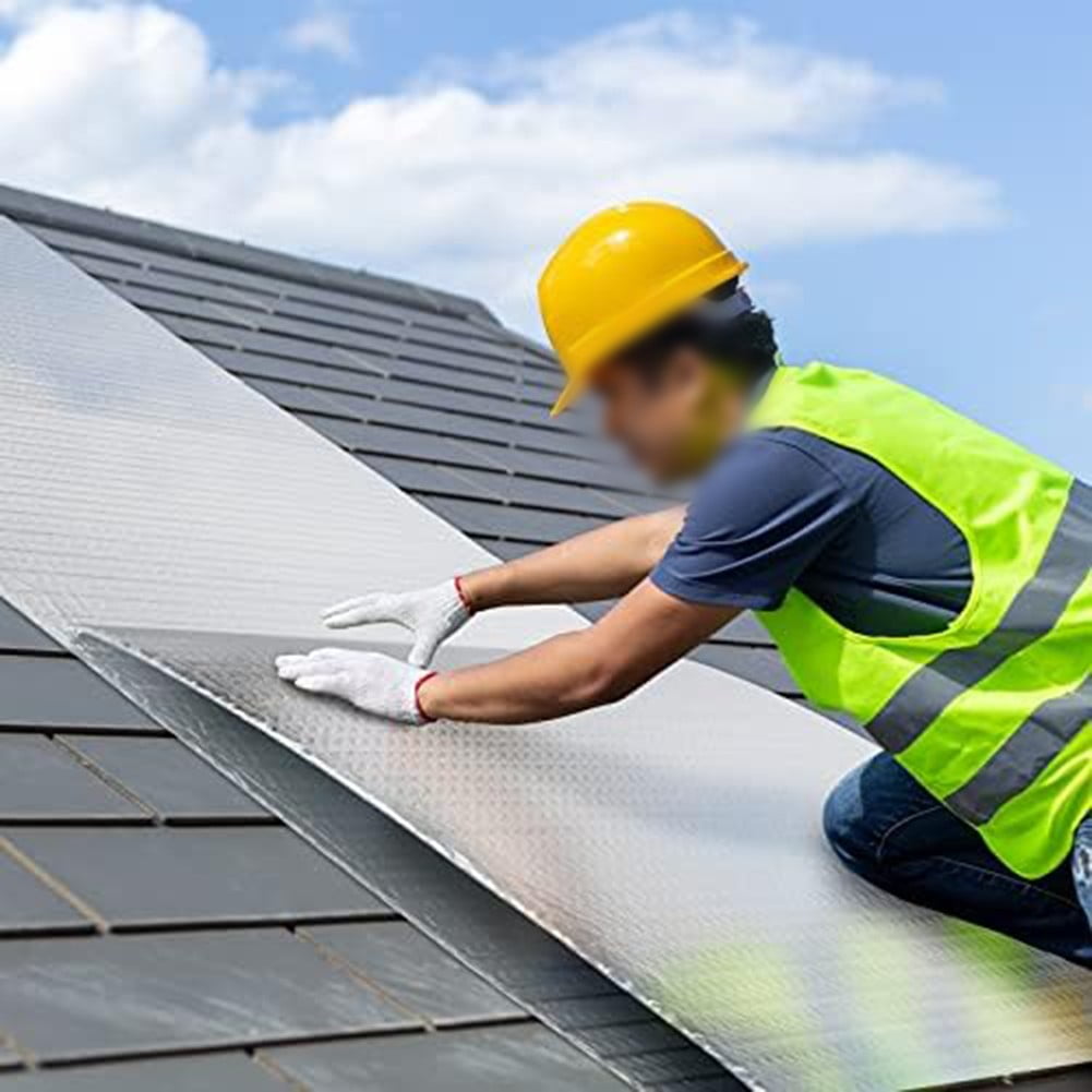 Bubble Foil Insulation Multi-Purpose Double Aluminium Radiator Heat ...