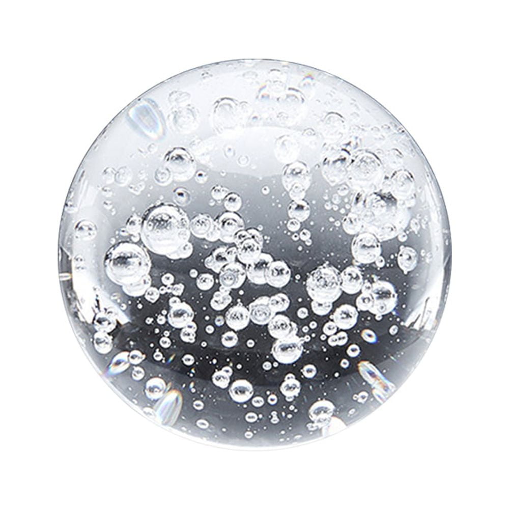 Bubble Glass Ball Beaded Sparkle Curtain Transparent Ball Ornaments ...