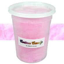 Bubble Gum Cotton Candy – Sweet, Nostalgic Treat in a 32 oz Tub (2.6 oz ...