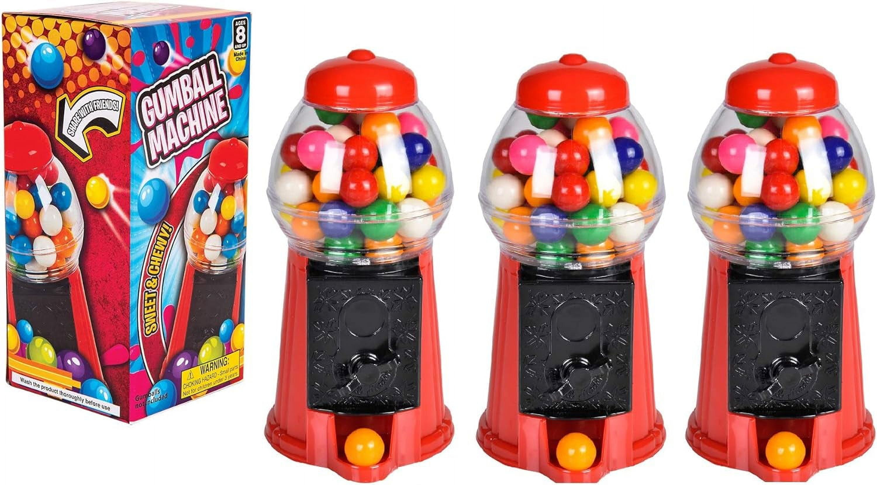 Bubble Gum Gumball Machine (3 Pack) - Walmart.com