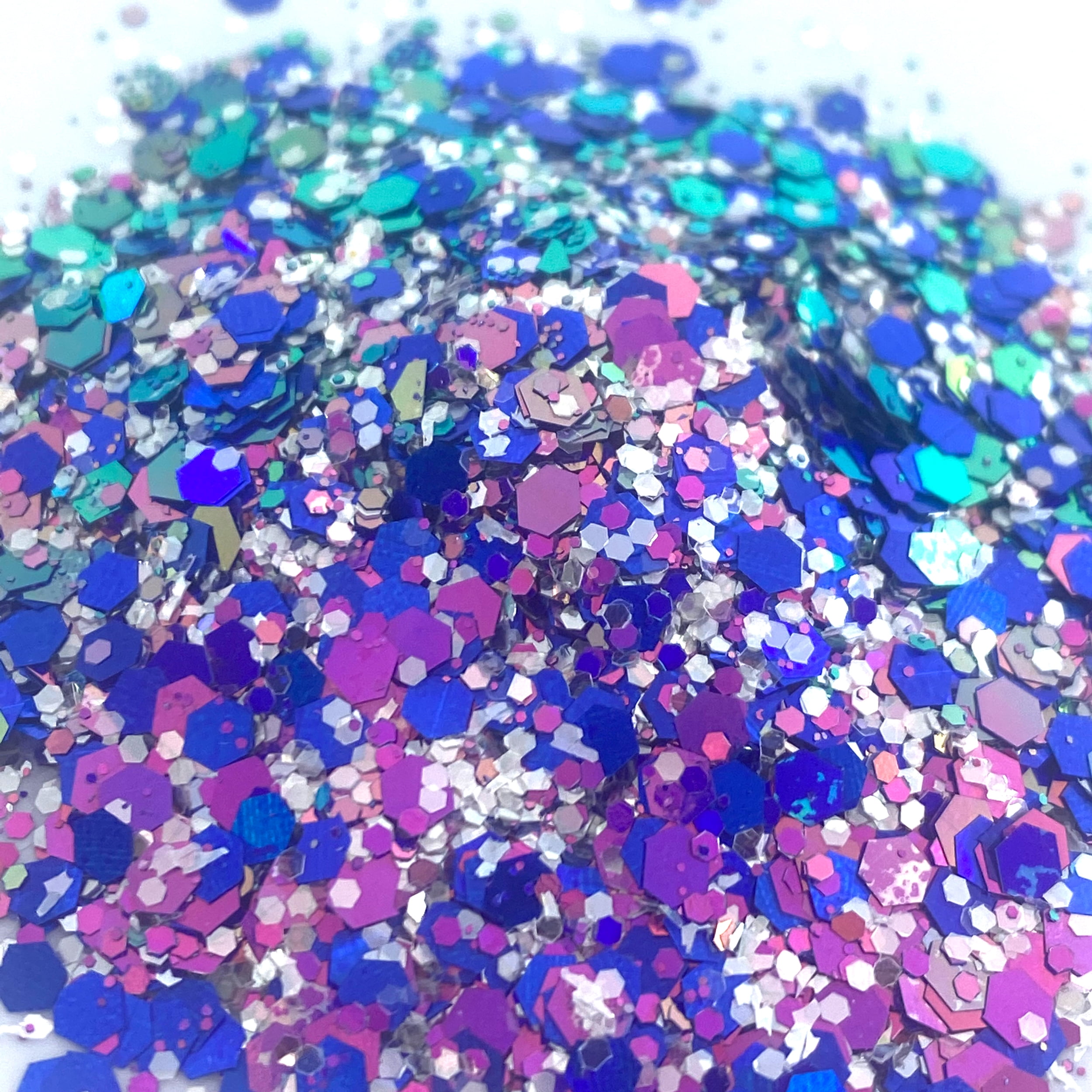 Bubble Gum Mix Glitter Confetti (1oz = 28g) - Walmart.com