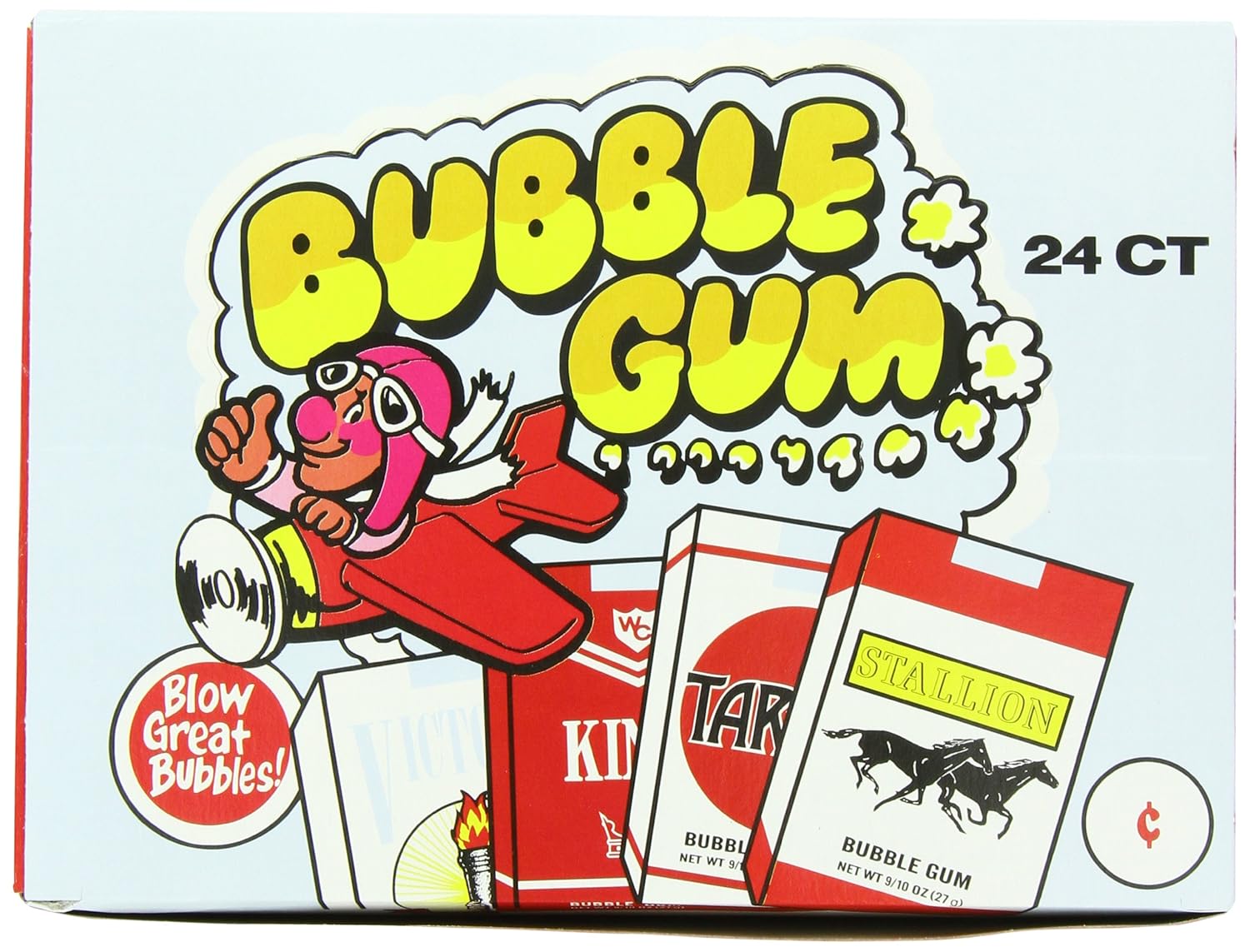 Bubble Gum Sticks, 24-Count - Walmart.com