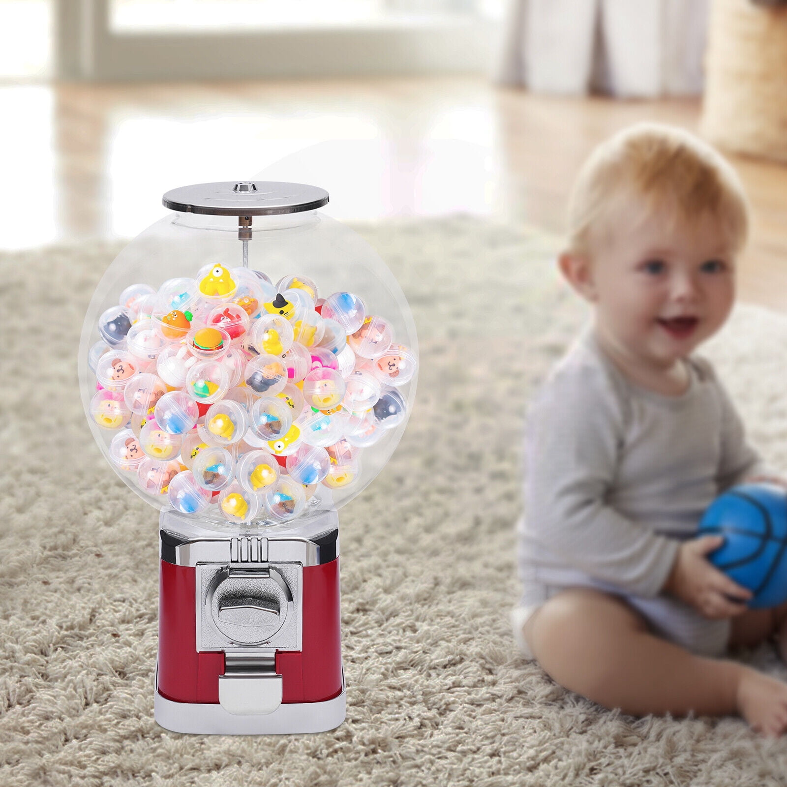 Bubble Gumball Machine Countertop Candy Ball Vending Machine Capsule ...