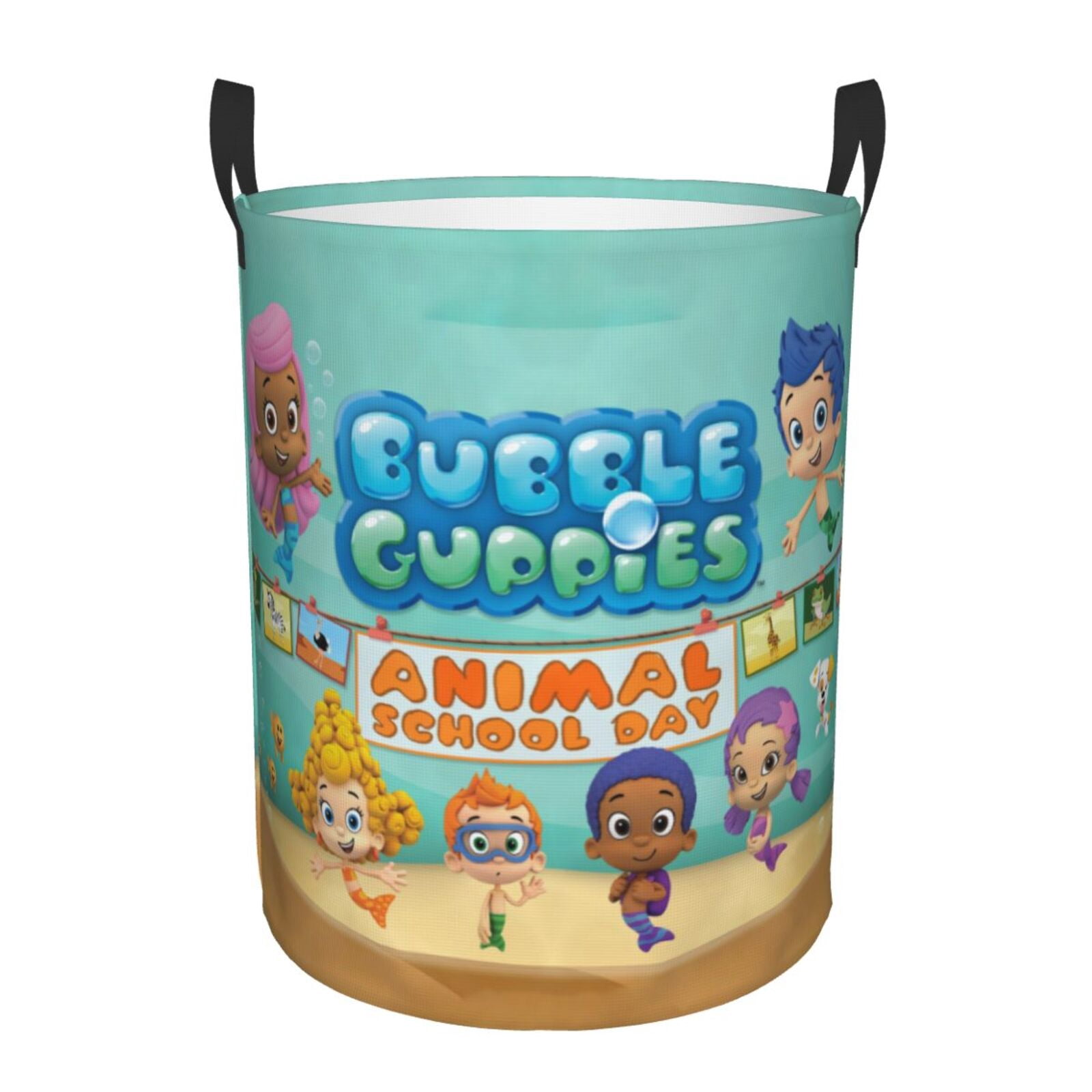 Bubble Gup-Pies Laundry Basket with Handle Waterproof Fabric Hamper ...