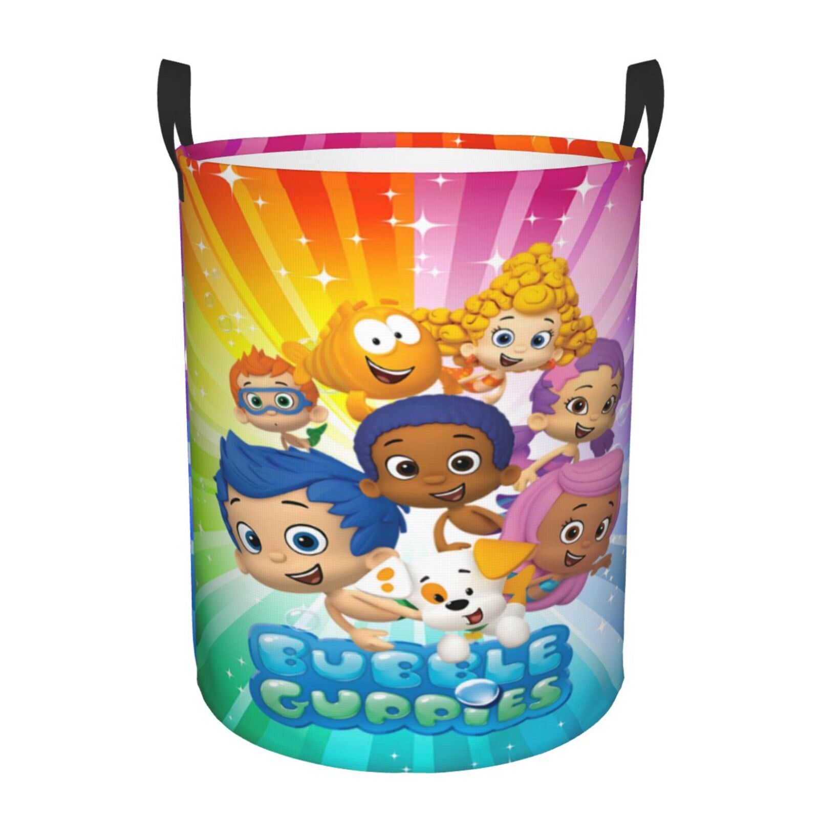 Bubble Gup-Pies Laundry Basket with Handle Waterproof Fabric Hamper ...