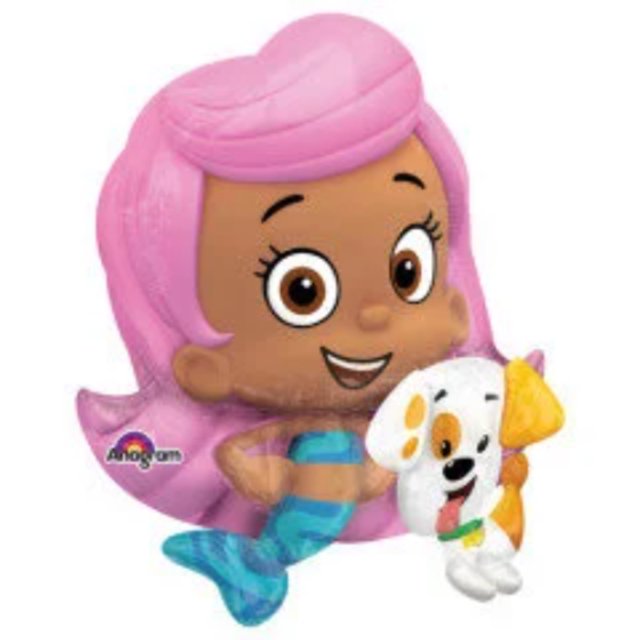 Bubble Guppies 39" Airwalker Balloon - Walmart Business Supplies