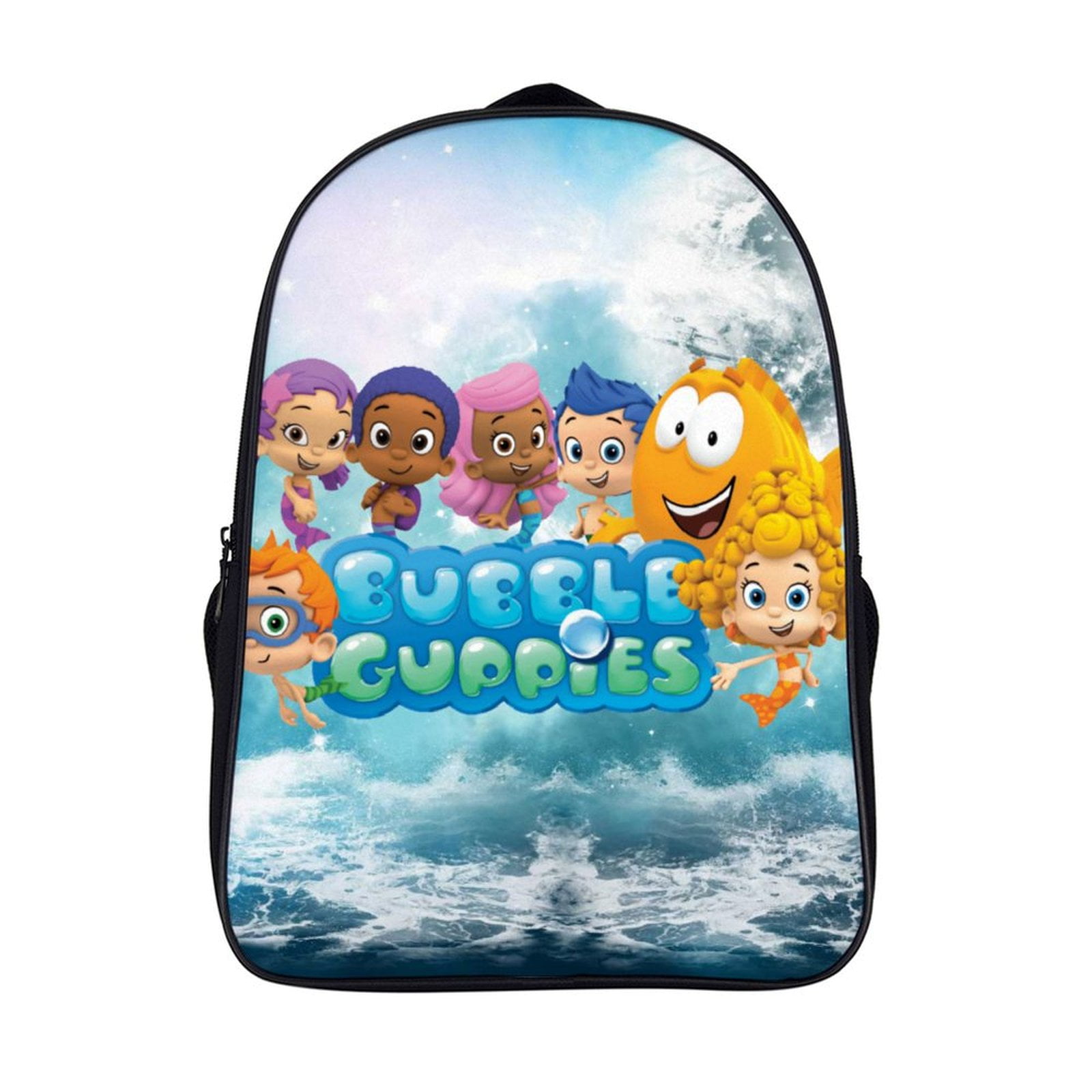 Bubble Guppies Backpack Student School Bag Satchel Bookbag 2 ...