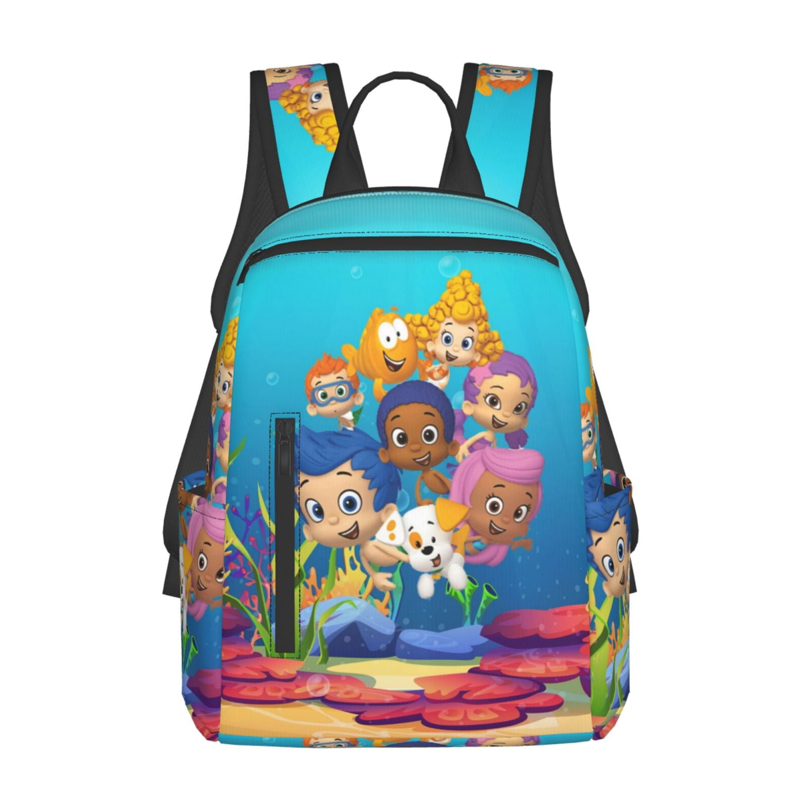 Bubble Guppies Backpack for Women Men, Waterproof Lightweight Casual ...