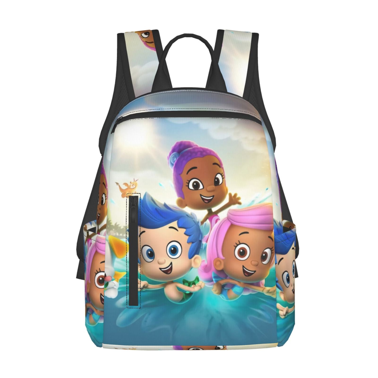 Bubble Guppies Backpack for Women Men, Waterproof Lightweight Casual ...