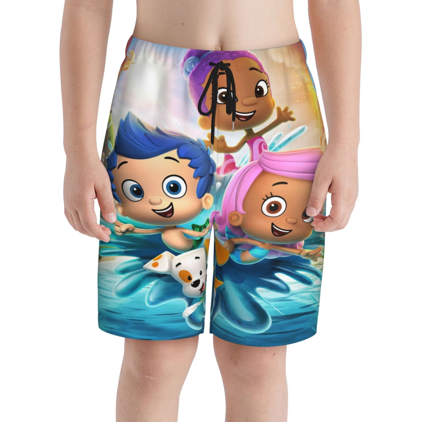 Bubble Guppies Boy'S Swim Trunks Quick Dry Board Shorts Kids Beach Swim ...