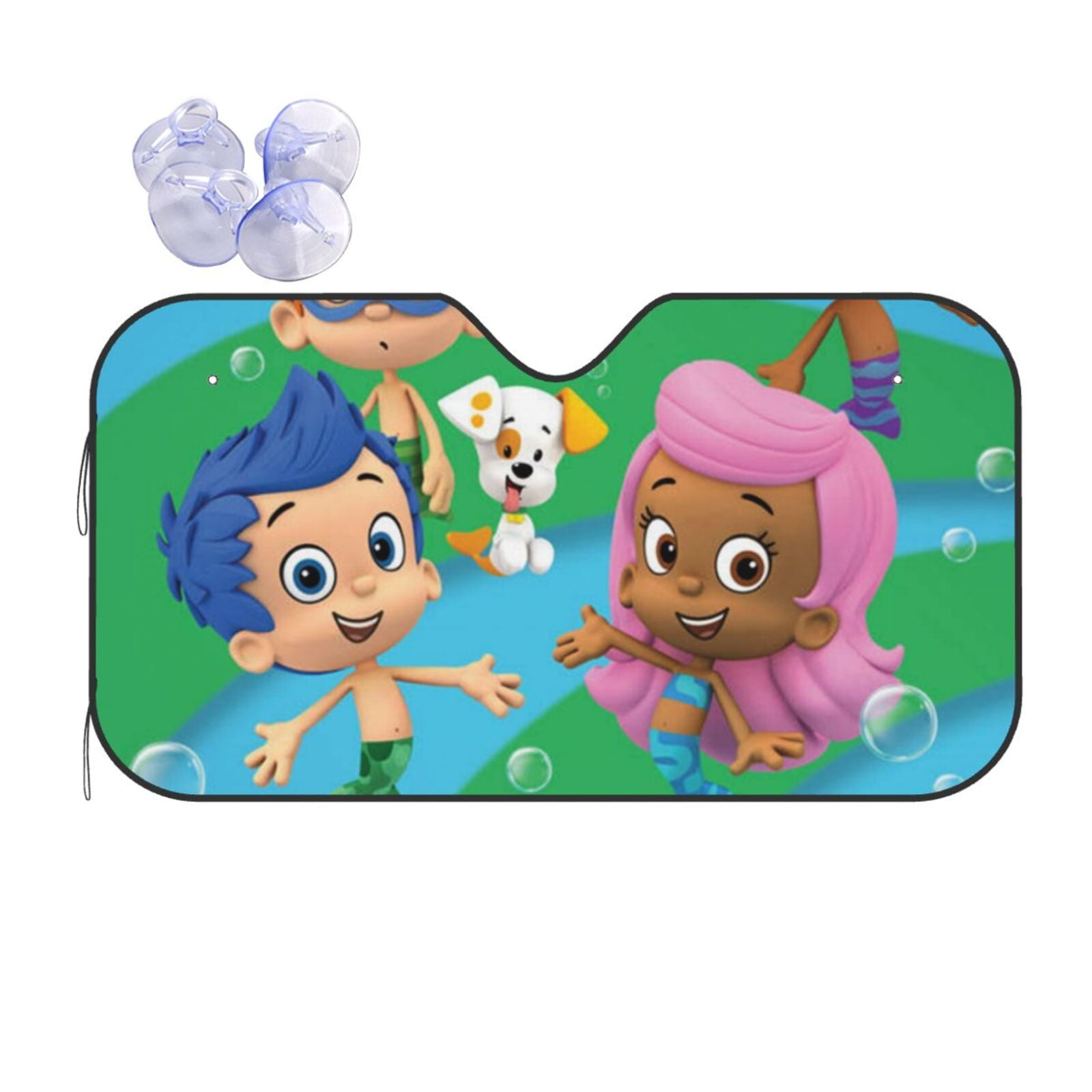 Bubble Guppies Car Windshield Sun Shade, Waterproof Auto Front ...