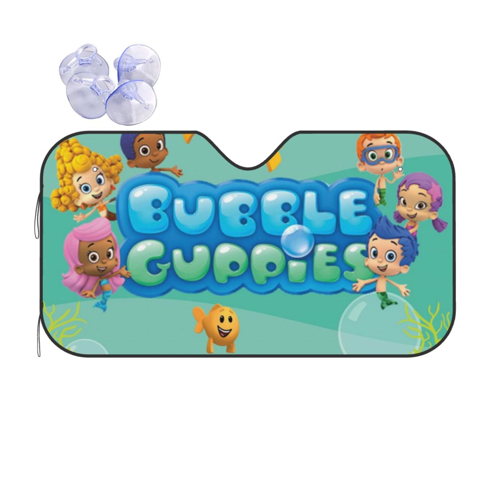 Bubble Guppies Car Windshield Sun Shade, Waterproof Auto Front ...