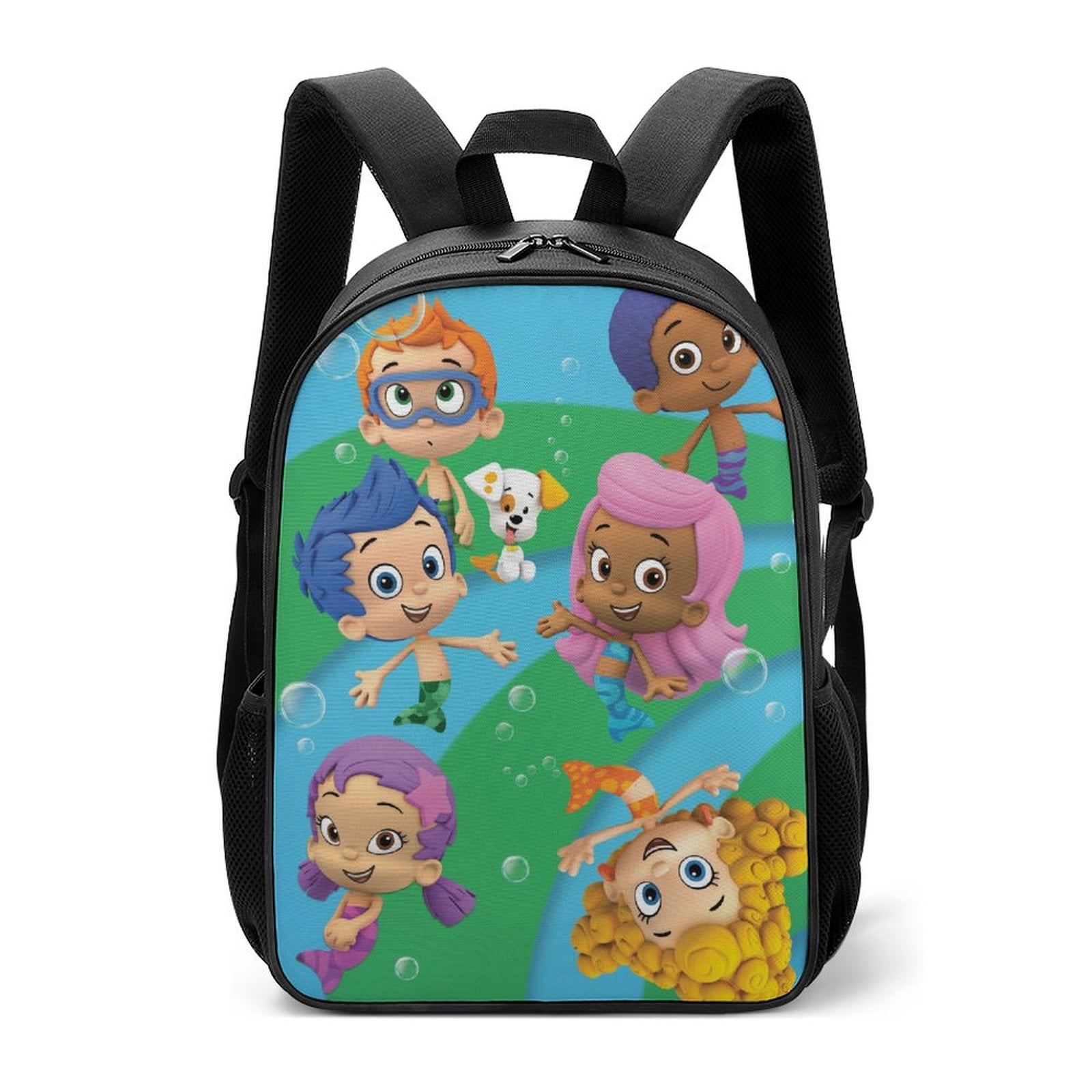 Bubble Guppies Cartoon Backpack School Bag Multipurpose Daypack Bookbag ...