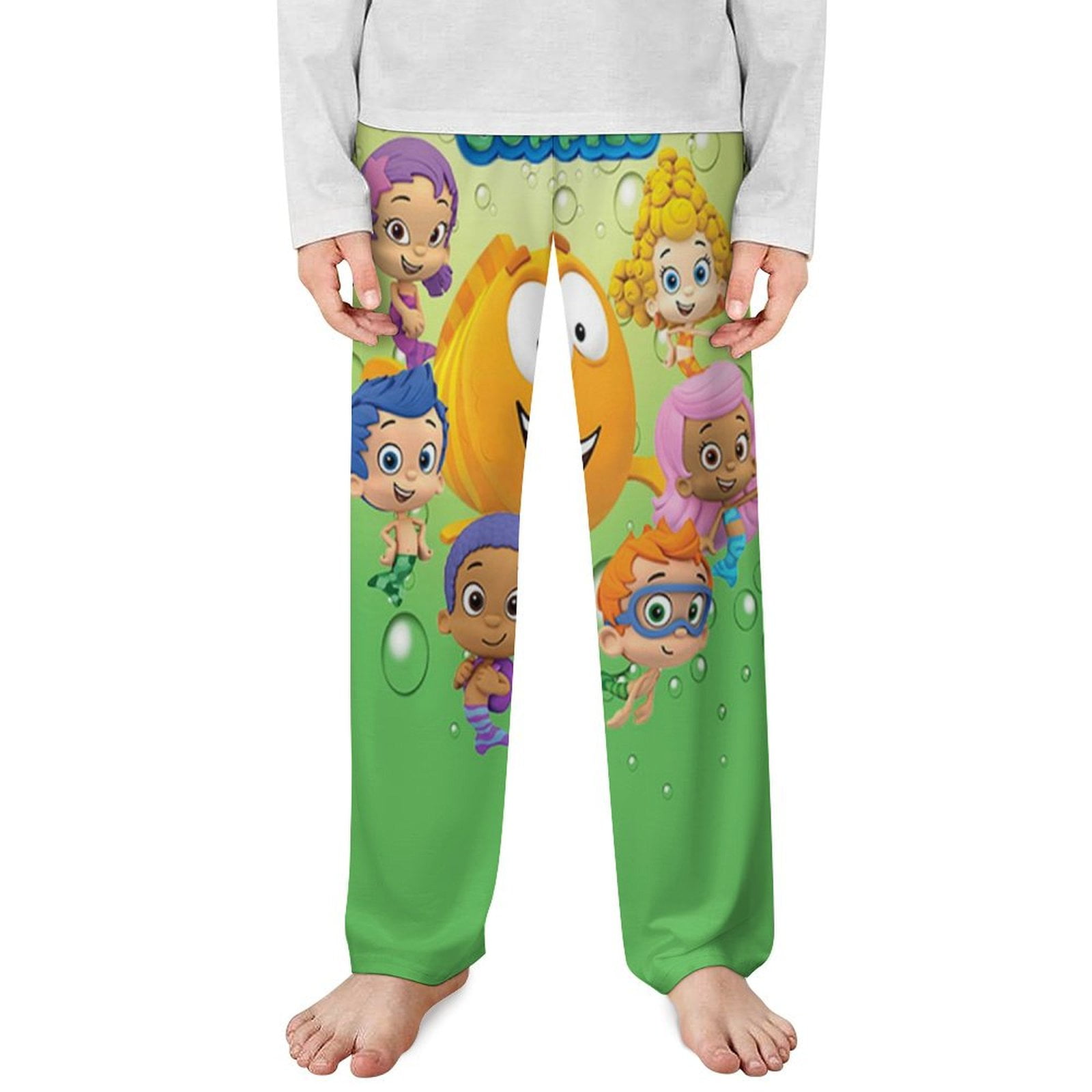 Bubble Guppies Children's Pajamas Lounge Straight Leg Sleeping Pants ...